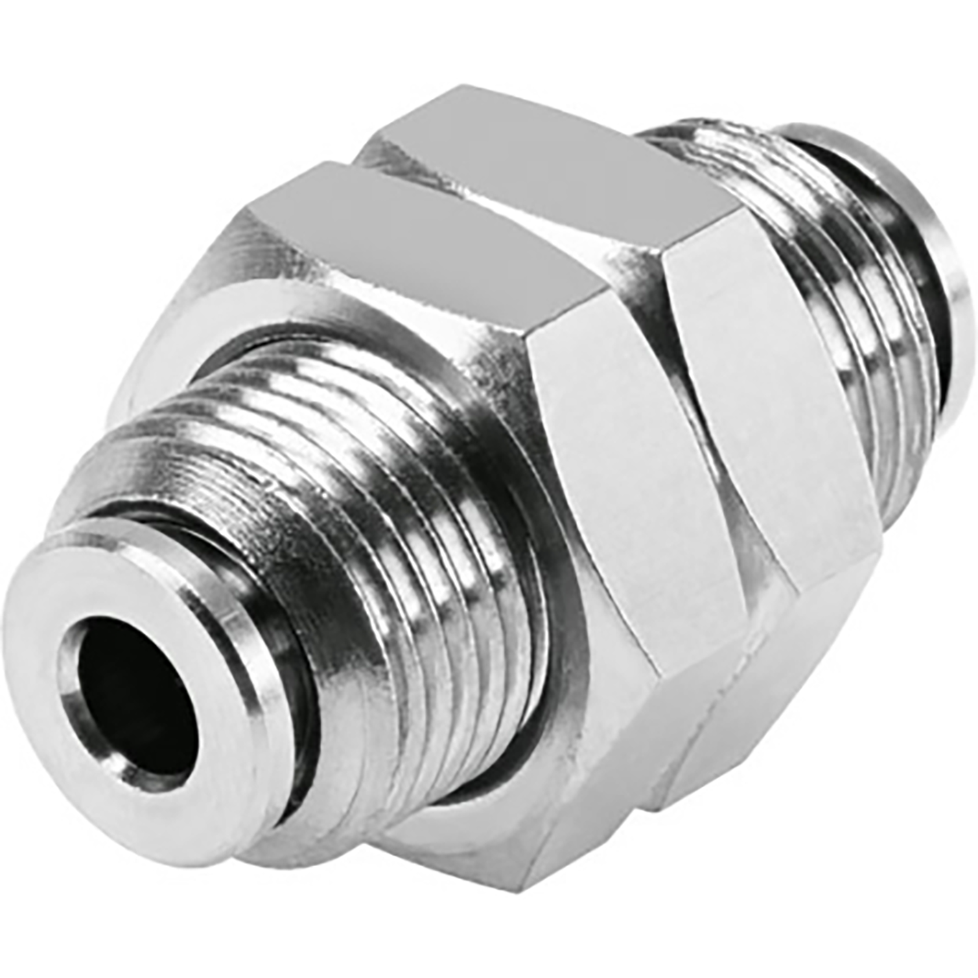 Bulkhead / Push Fittings / Connectors / Pneumatics and Vacuum - Flowtech