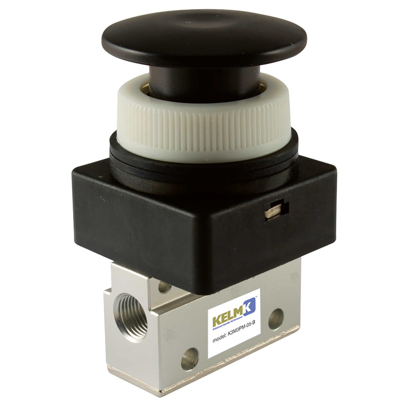 M5 3/2 Micro Palm Button Valve | Shepherd Hydraulics