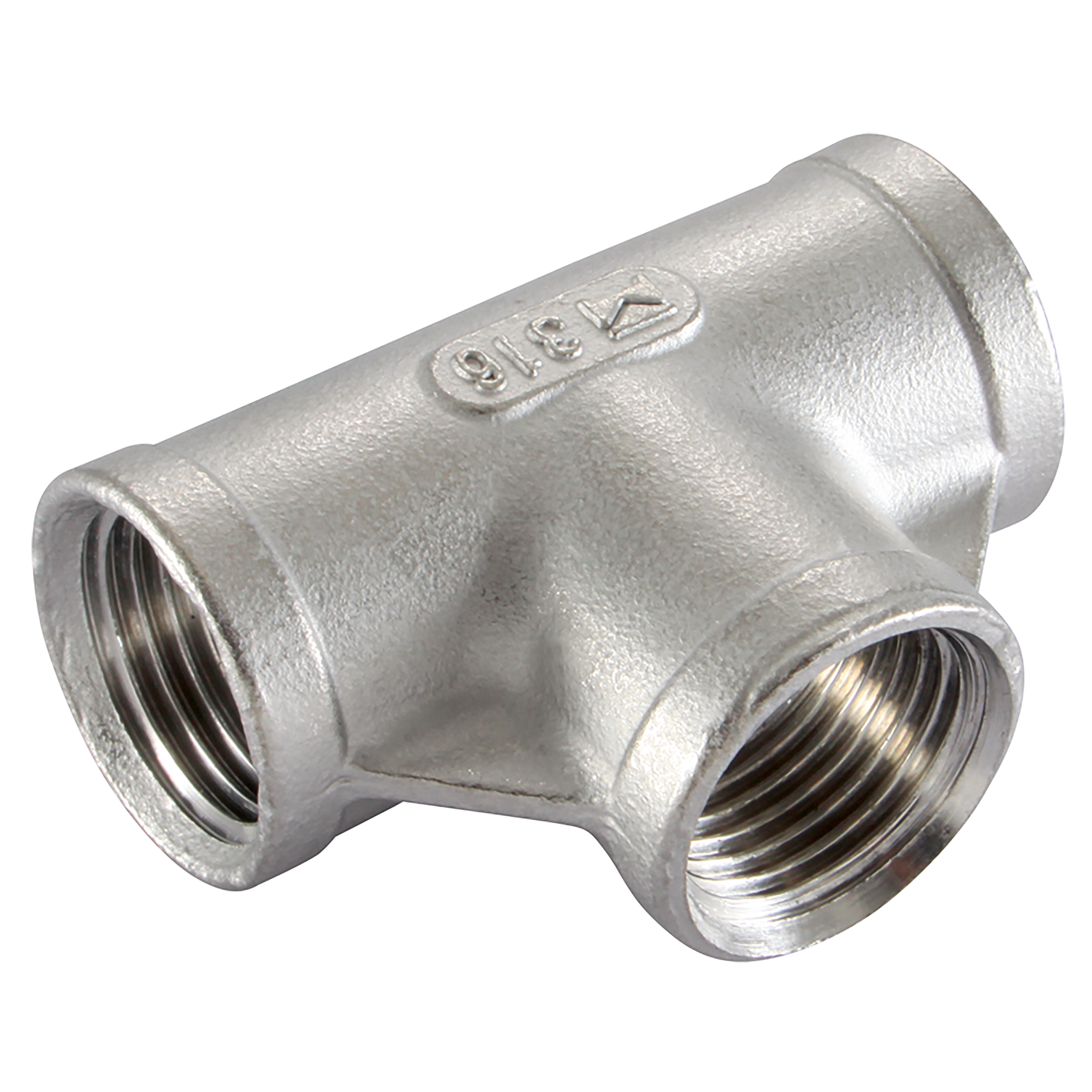 2.1/2" BSPP Female Equal Tee / Tee / Adaptors and Fittings / Pipe and ...