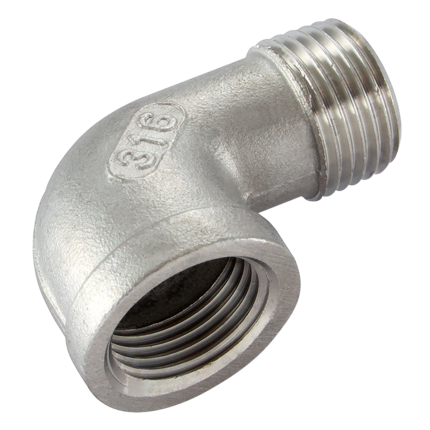 1/2" BSPT Male x 1/2" BSPP Female Street Elbow / Elbow / Adaptors and ...