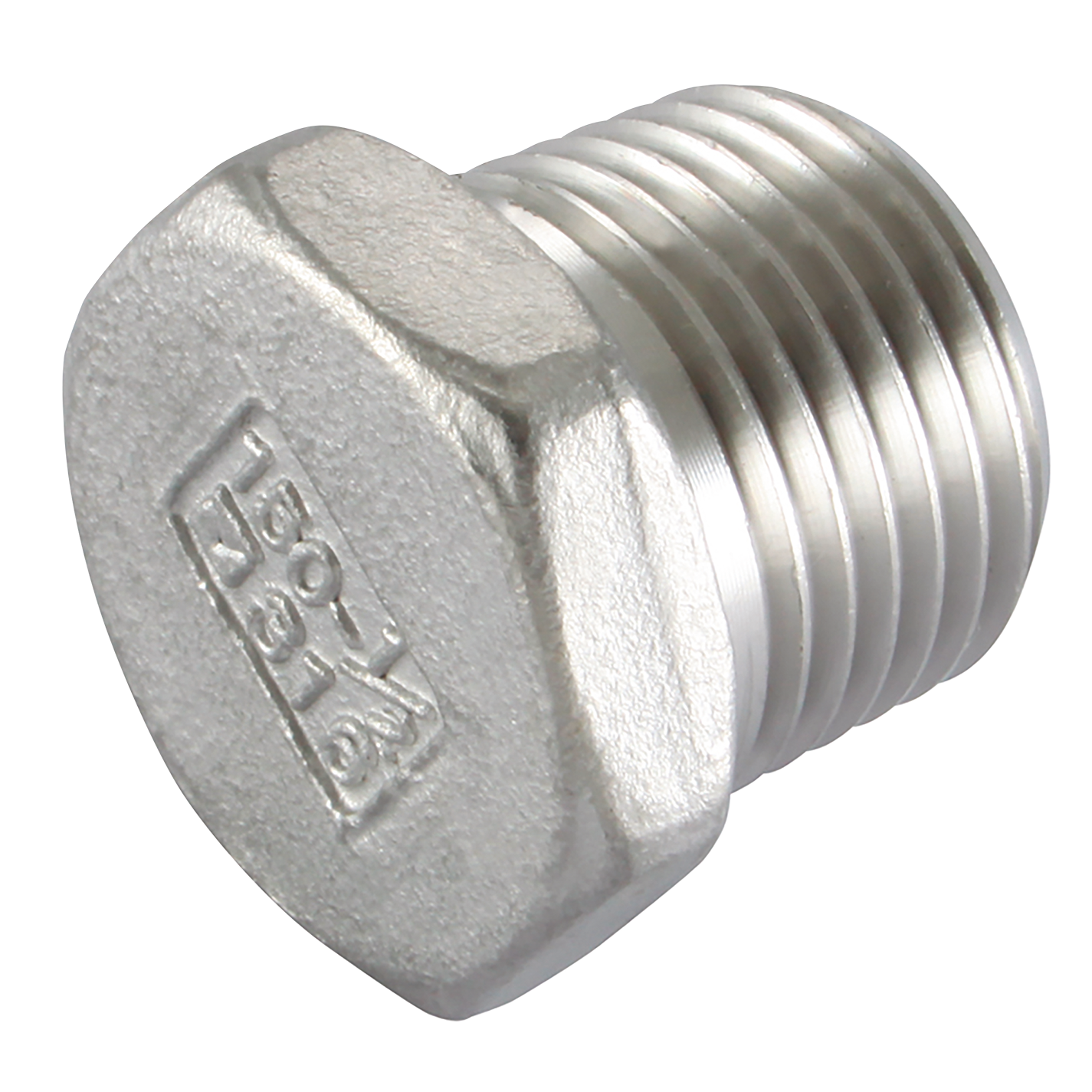 1/4" BSPT HEX BLANK PLUG ST/STEEL 316 / Plugs and Caps / Adaptors and Fittings / Pipe and Pipe ...