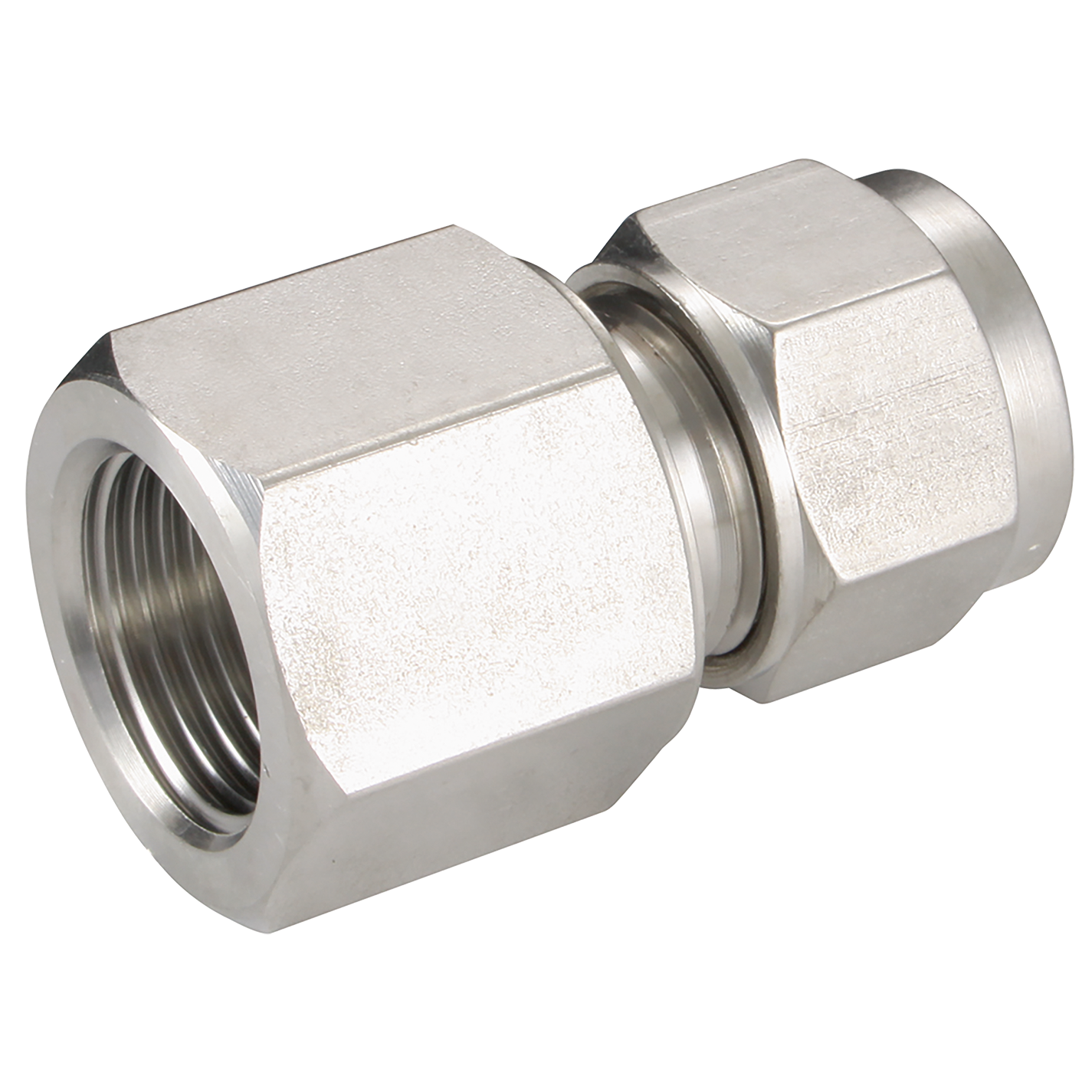 FEMALE CONN 8 OD 1/4 NPT / Female x Female / Compression Fittings ...