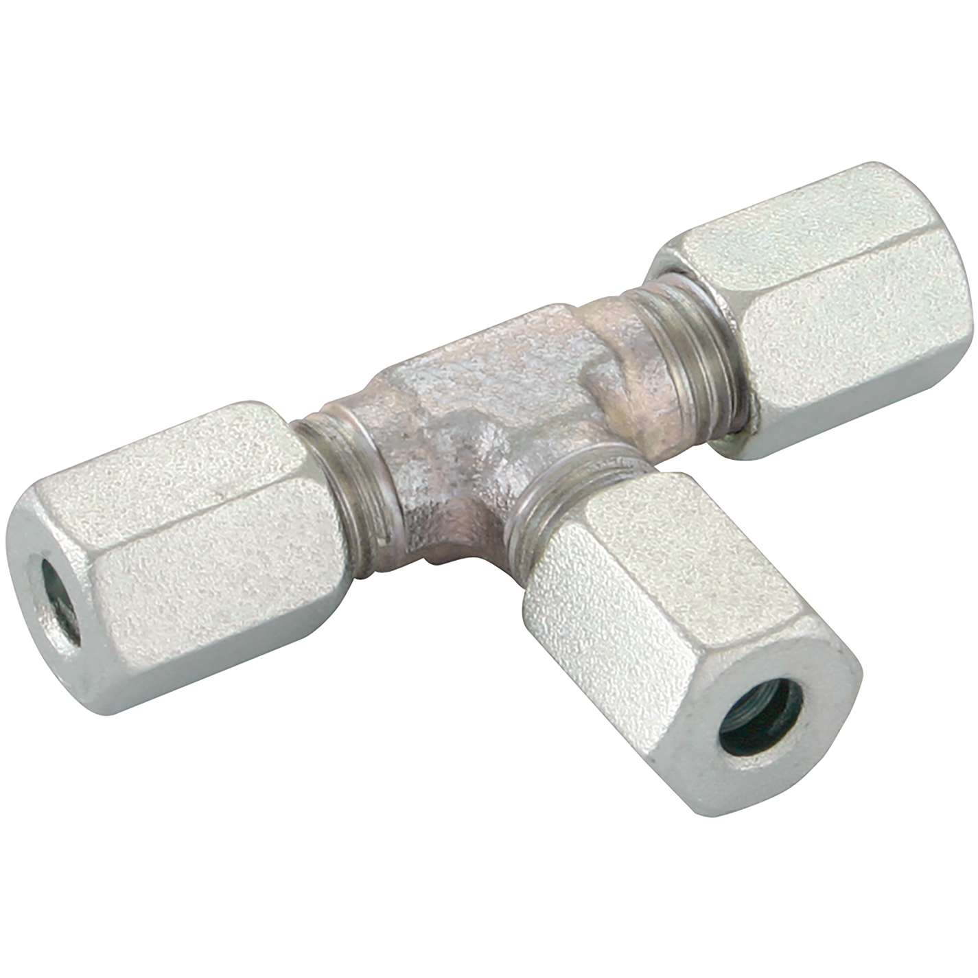 12MM OD EQUAL TEE STEEL (L) / Tee / Compression Fittings / Connectors ...