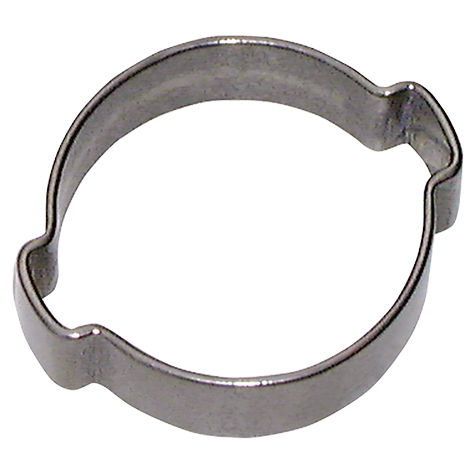 22.0-25.0MM 2 EAR CLAMP ST/ST DIN 1.4301 / O Clip / Clips / Clips and ...