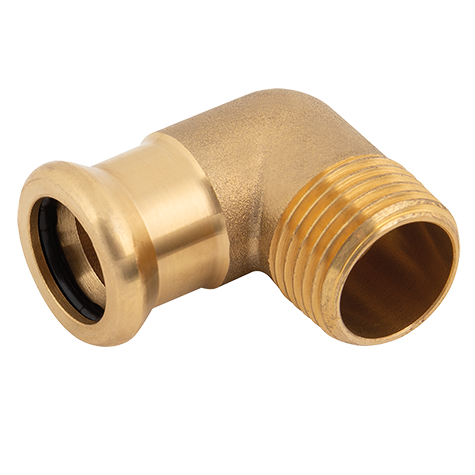 15MMX1/2" BEND 90 DEG MALE COPPER / Bend / Fittings and Tubing / Ring ...