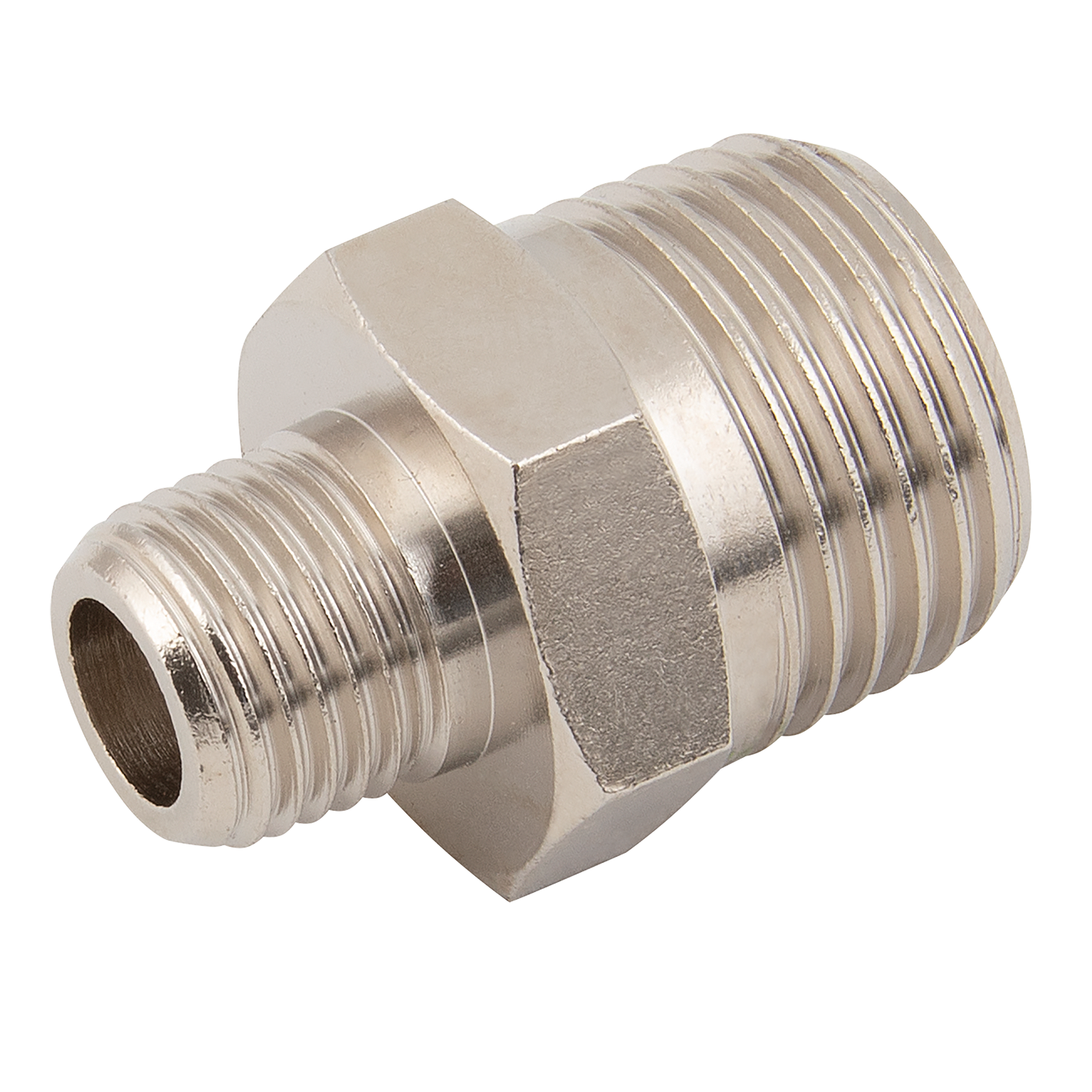 1/4" BSPT Male x 1/2" BSPT Male Equal Male Adaptor / Male x Male ...