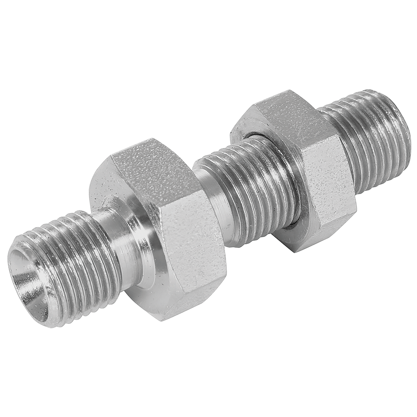 1 8 X 1 8 BSP BULKHEAD AND LOCKNUT Shepherd Hydraulics