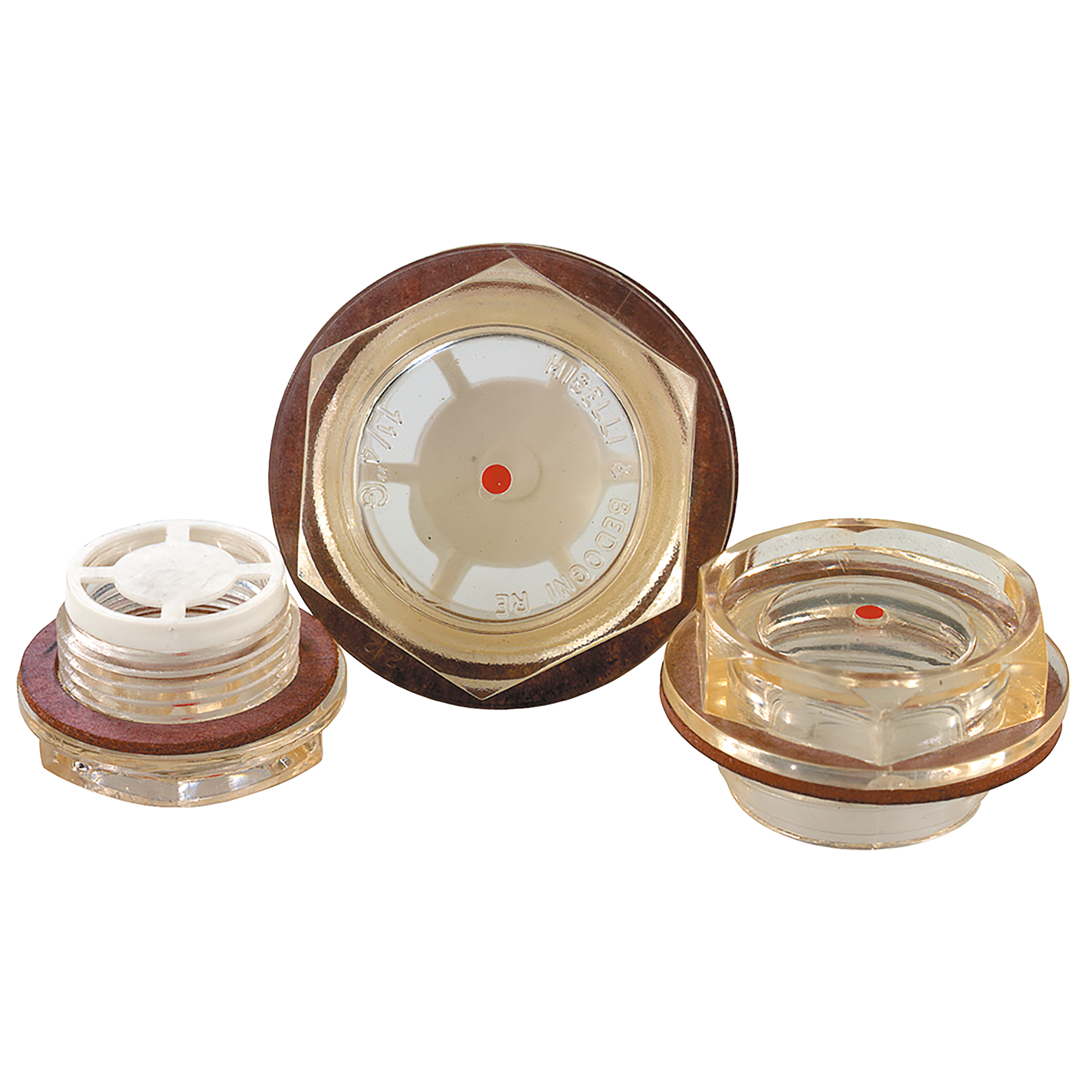 1" BSP Male Plastic Sight Glass Without Reflector / Fitting / Microbore ...