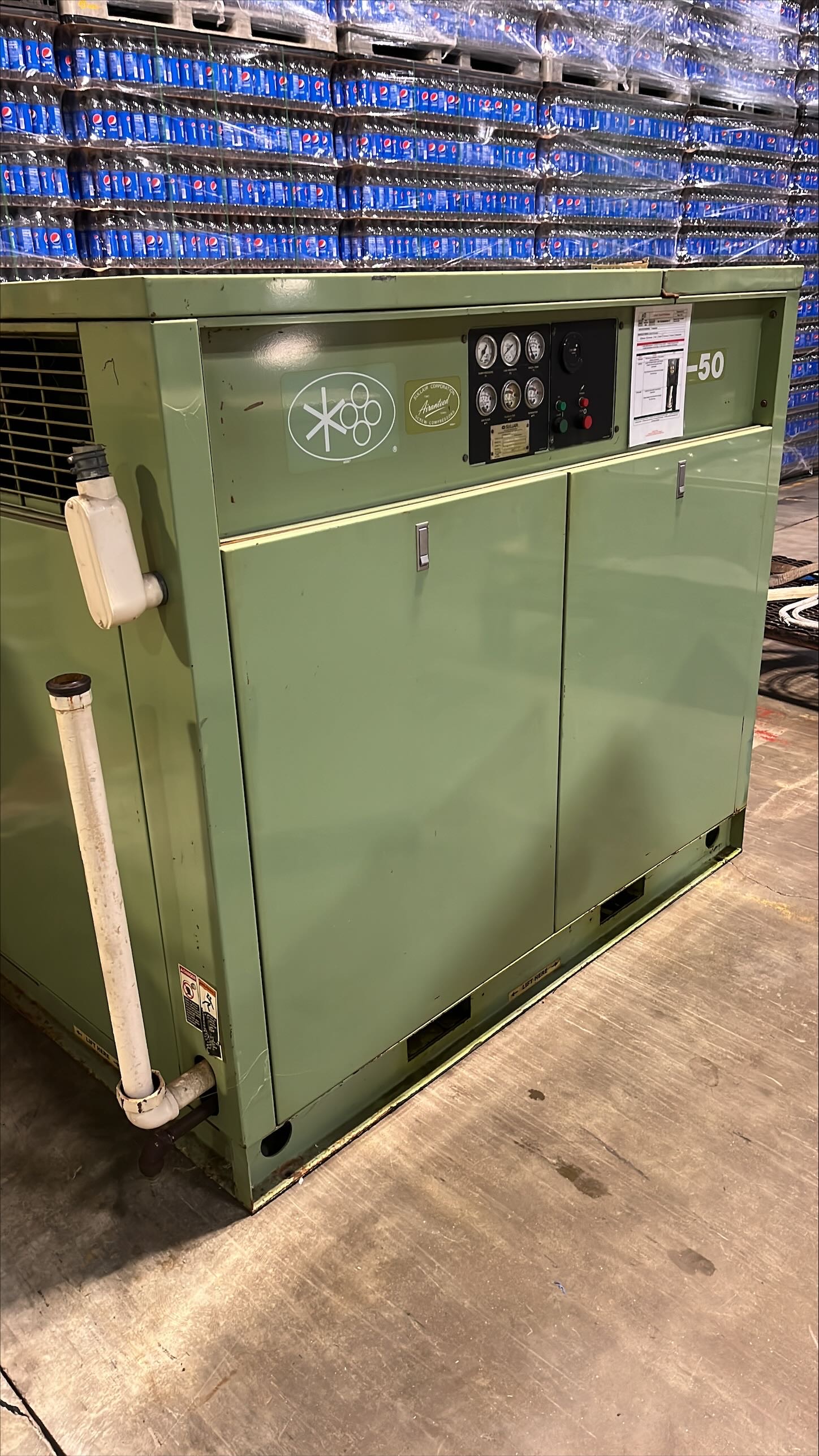 Used Sullair LS12-50H Air Compressor