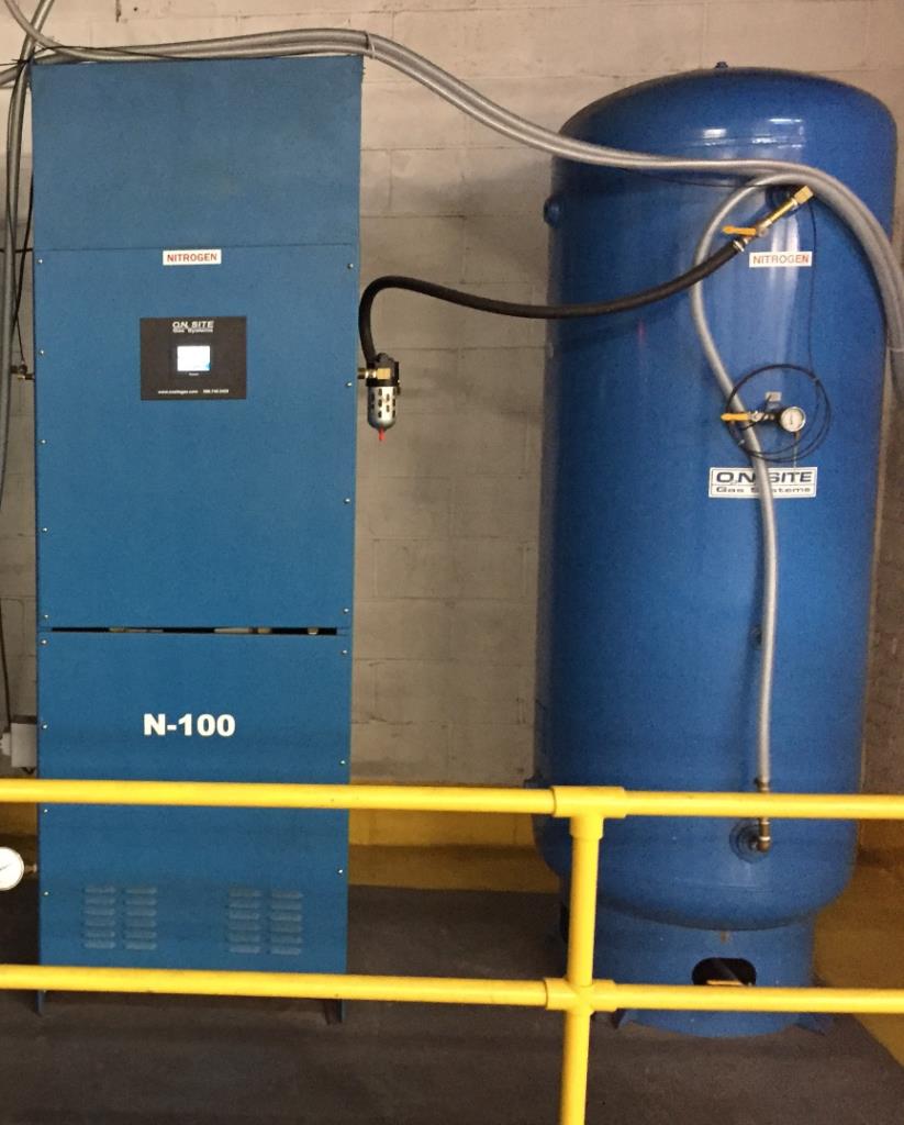 Used On Site Gas Systems N-100-T Nitrogen Generator