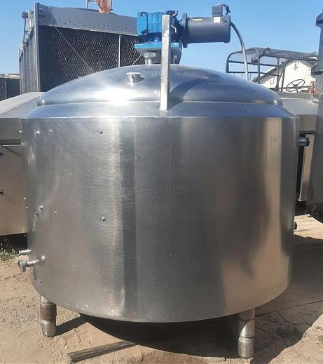 Used St Regis 600 Gallon Stainless Steel Jacketed Tank