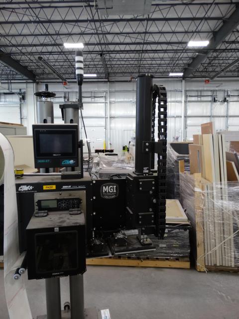 Used 3600-AF-ZE500-6-2 CTM 3600 Servo Tamp Auto Fold Printer Applicator