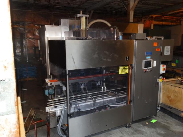 Used Krones Contiroll HS Wraparound Glue Labeler