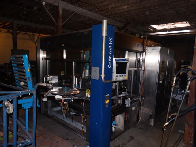 Used Krones Contiroll HS Wraparound Glue Labeler