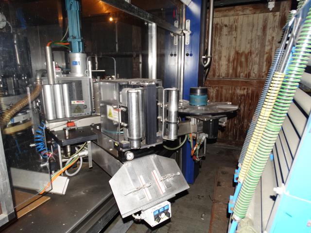 Used Krones Contiroll HS Wraparound Glue Labeler