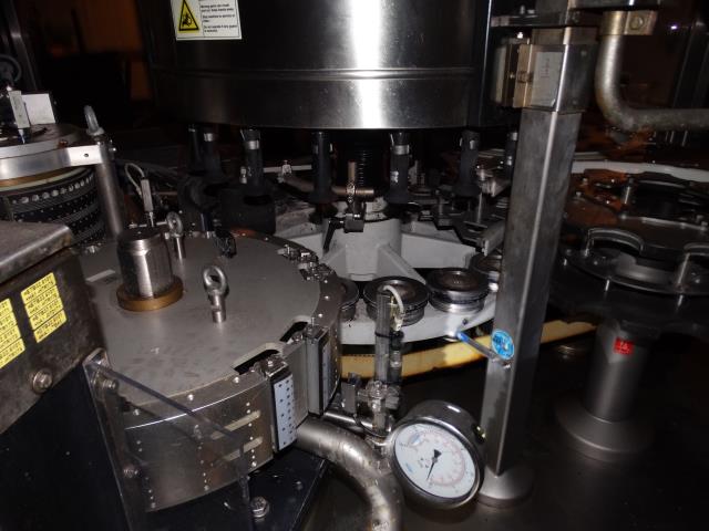 Used Krones Contiroll HS Wraparound Glue Labeler