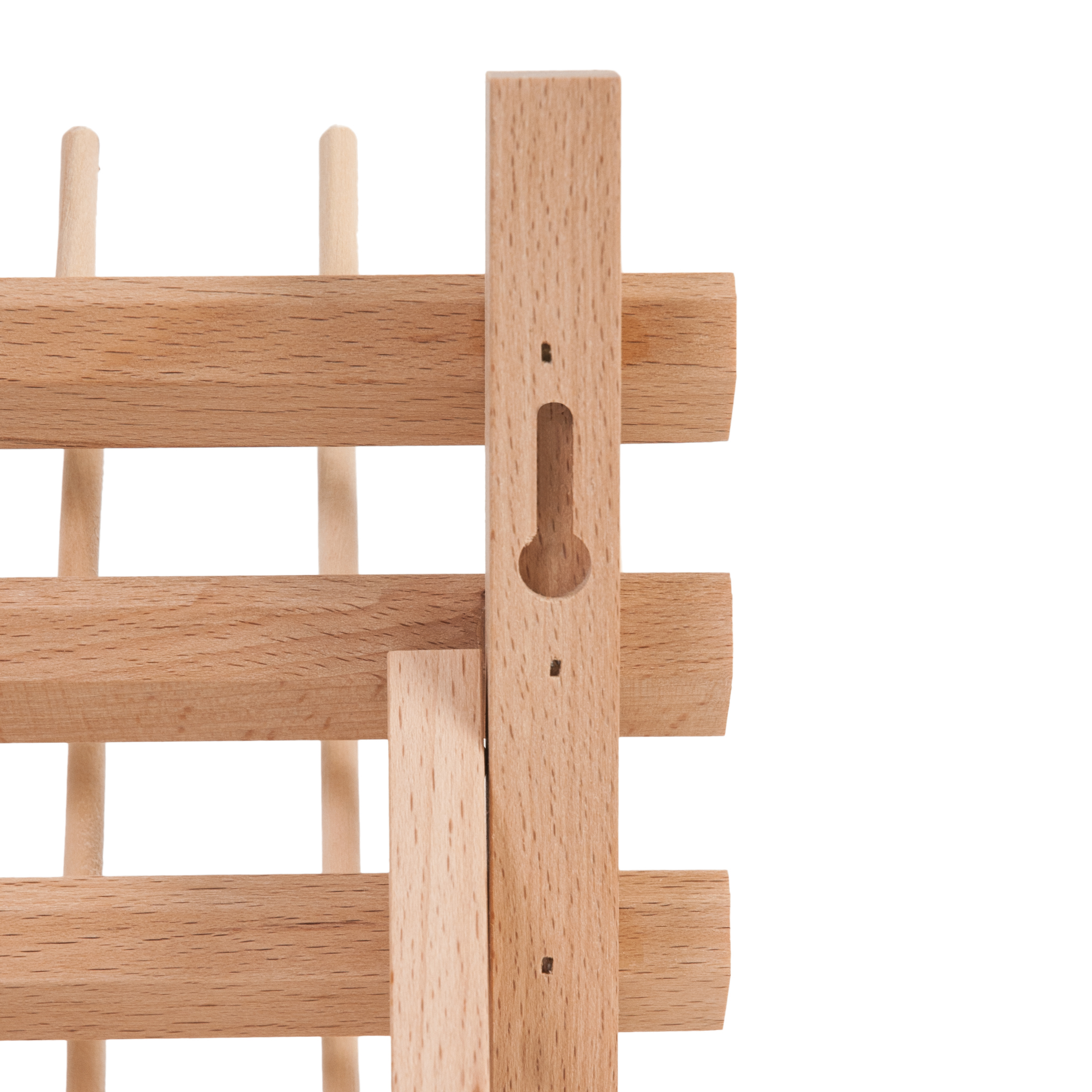 Spool Holder: 25 Spools: Beech Wood - Milward - Groves and Banks