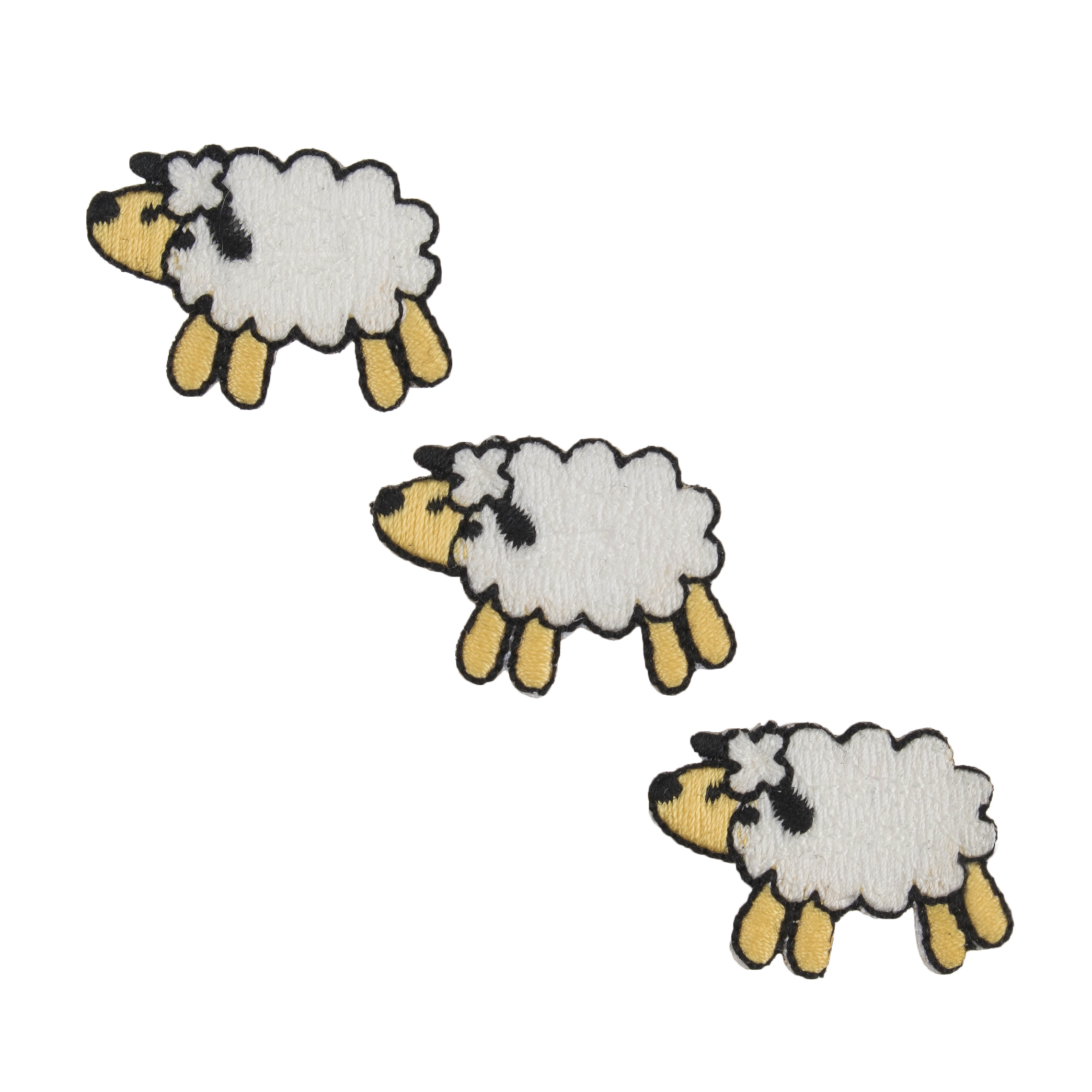 Motif A: Three Sheep - Trimits - Groves and Banks