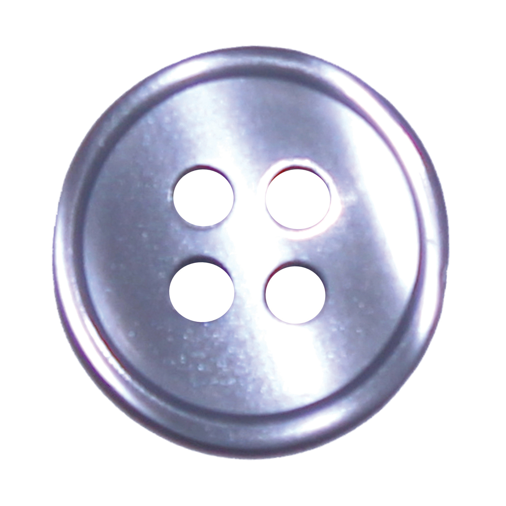 Buttons: 4-Hole: 13mm: Blue Grey - Trimits Loose Buttons - Groves and Banks