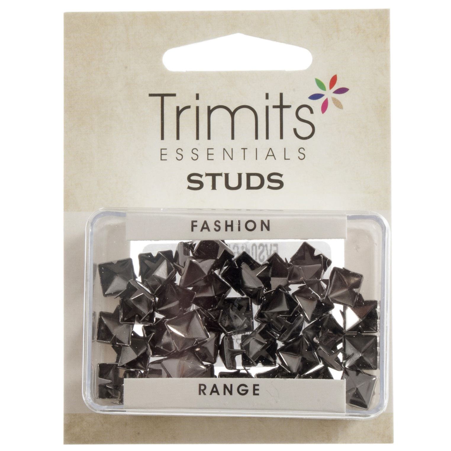 Trim: Studs: Claw: Pyramid: Gunmetal: 7 x 7mm: 50 Pack - Trimits ...