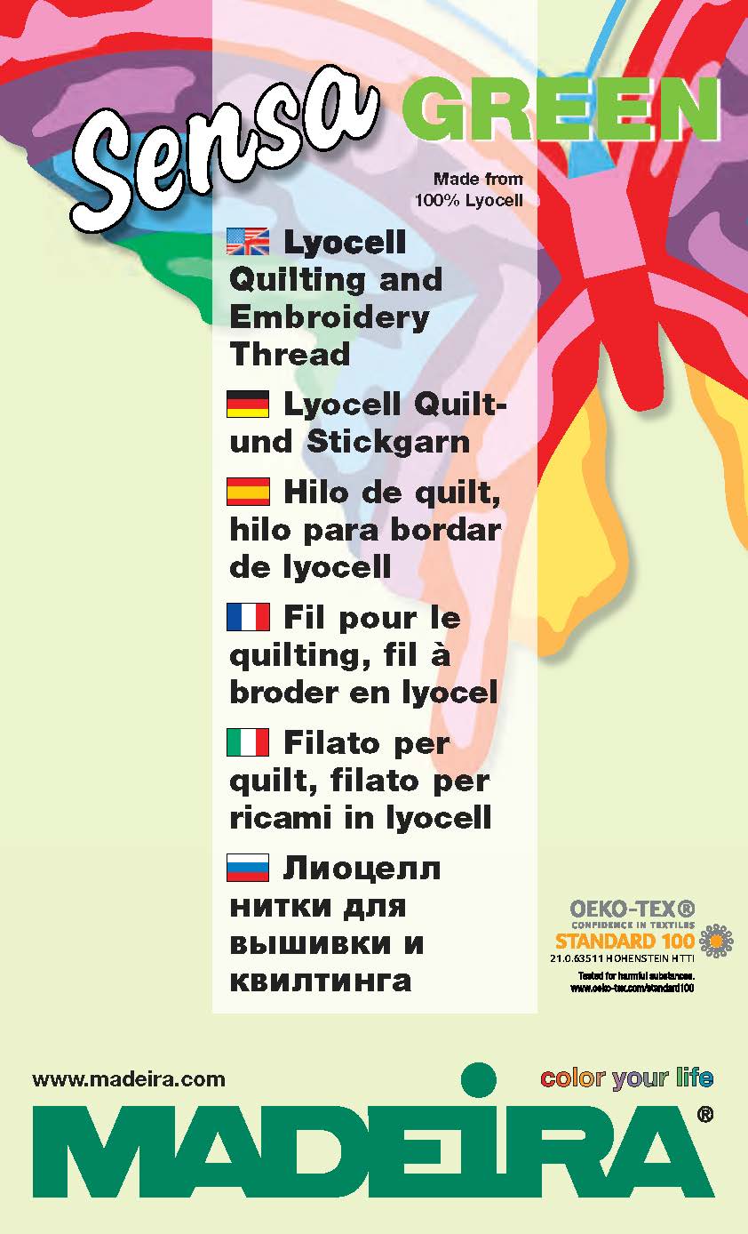 Madeira: Sensa Green: Shade Card - Madeira - Groves and Banks