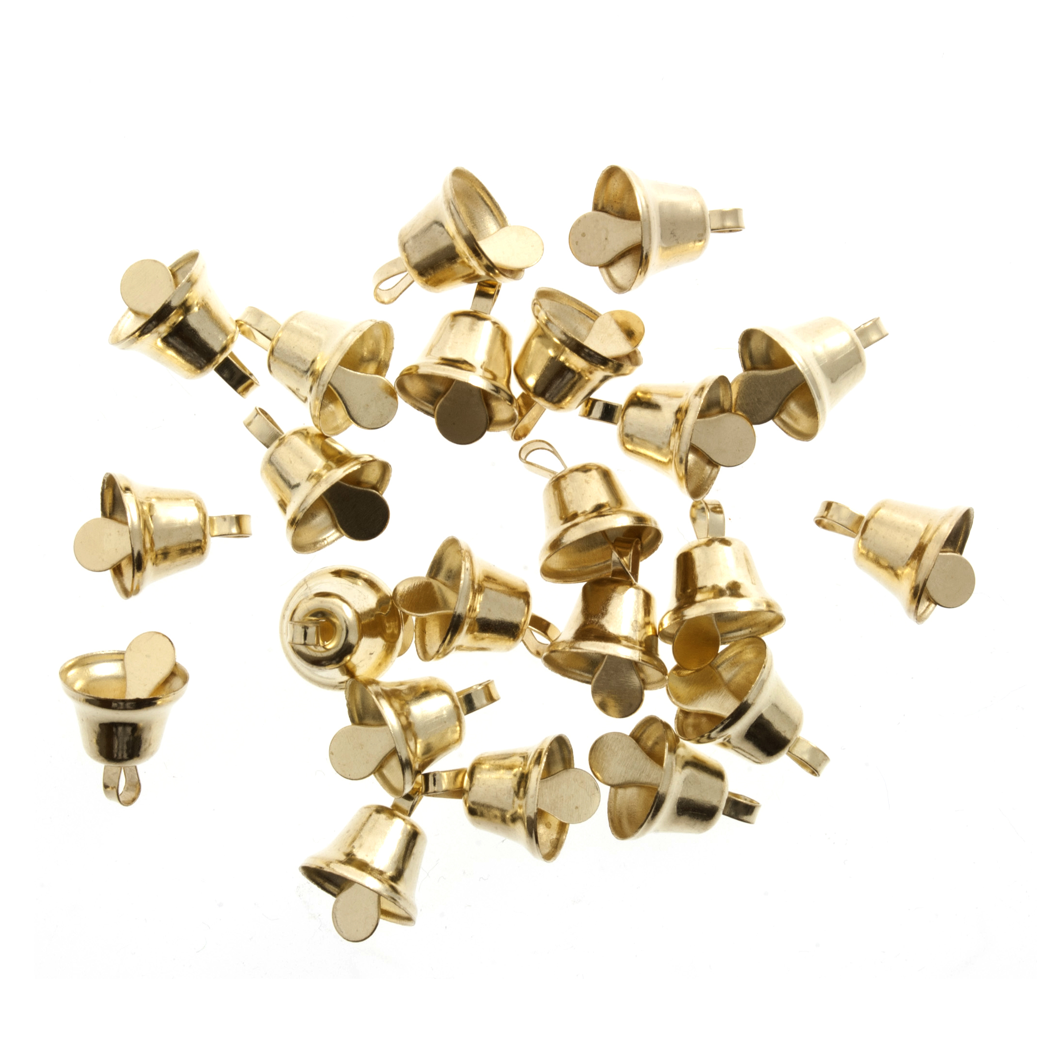 Bells: Liberty: 8mm: Gold: Pack of 100 - Trimits - Groves and Banks