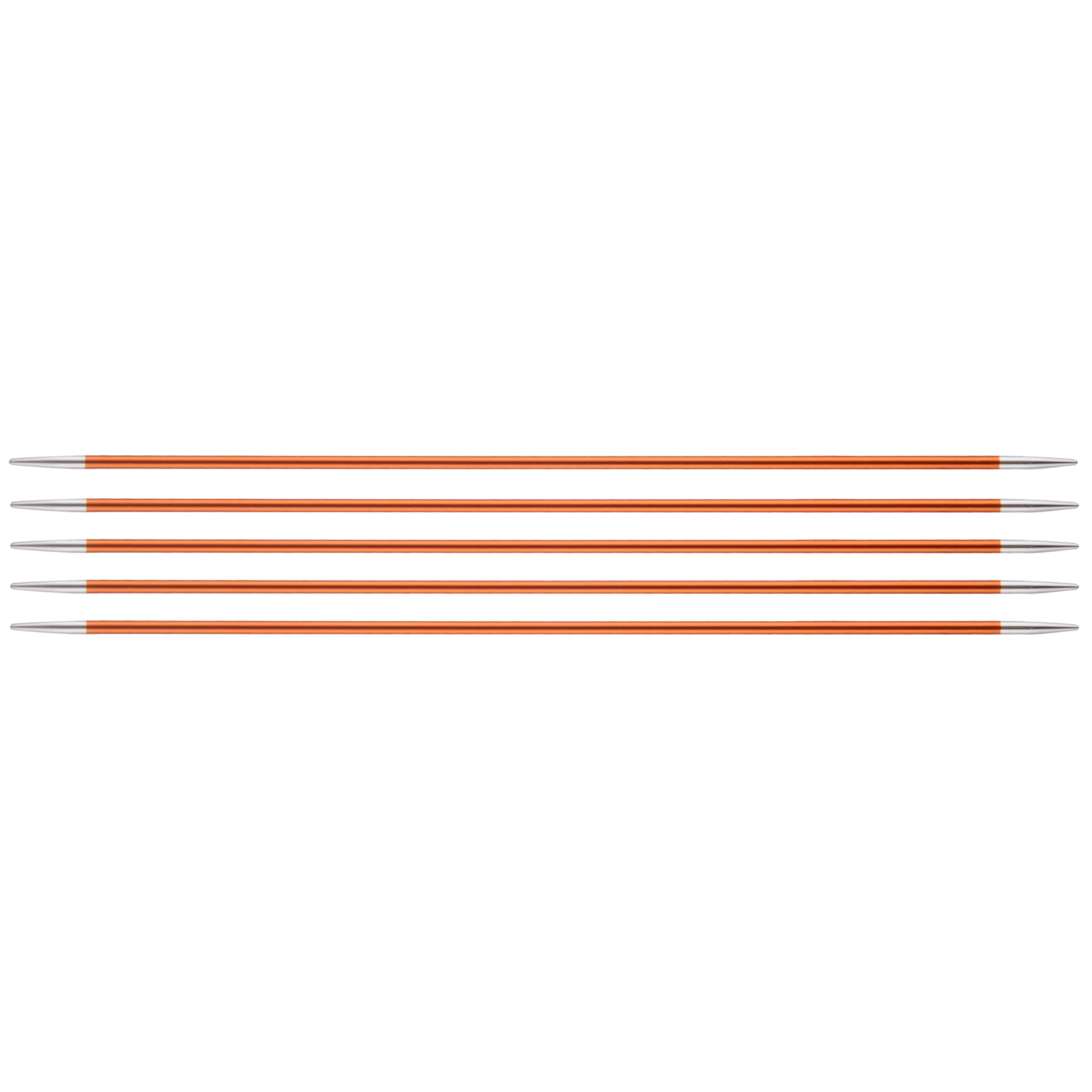 Knitting Pins: Double-Ended: Set of 5: Zing: 20cm x 2.75mm - KnitPro ...