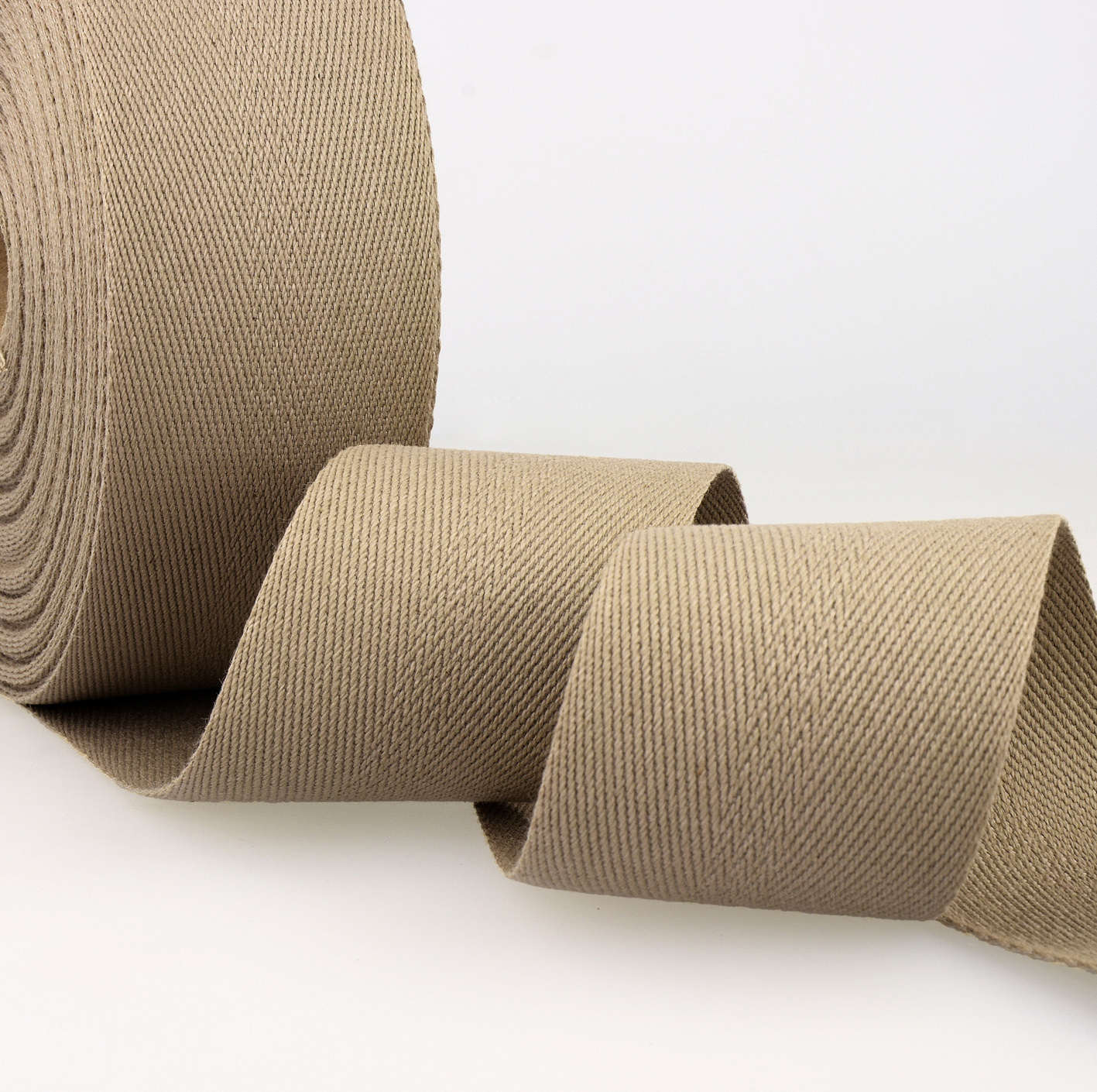 Trim: Webbing: 20m x 50mm: Taupe - Stephanoise - Groves and Banks