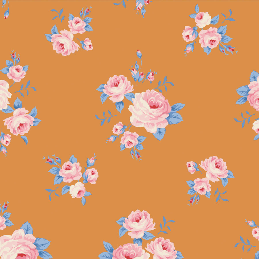 Fabric on Bolt: Sunday Brunch: 10m x 110cm: Mille: Ginger - Tilda ...