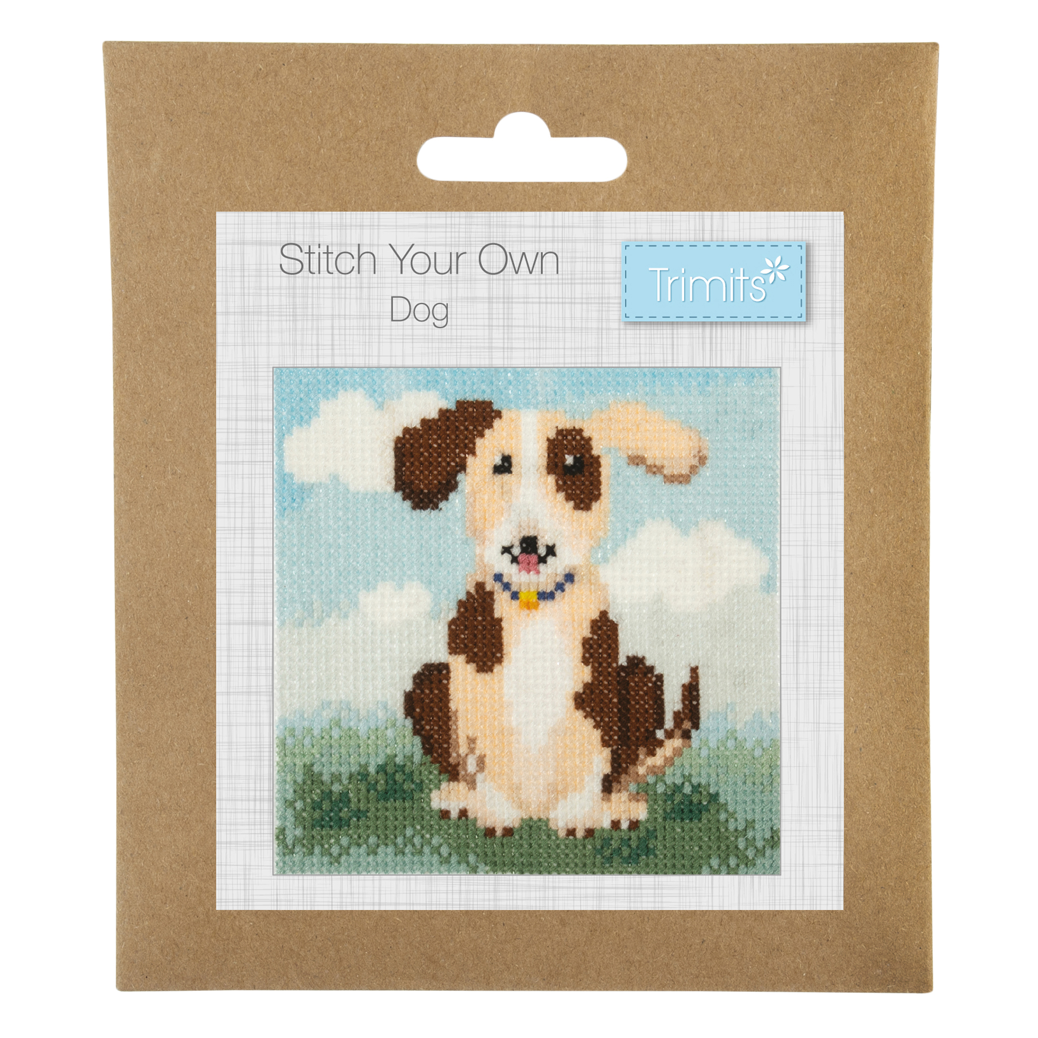 Counted Cross Stitch Kit: Dog - Trimits - Groves and Banks