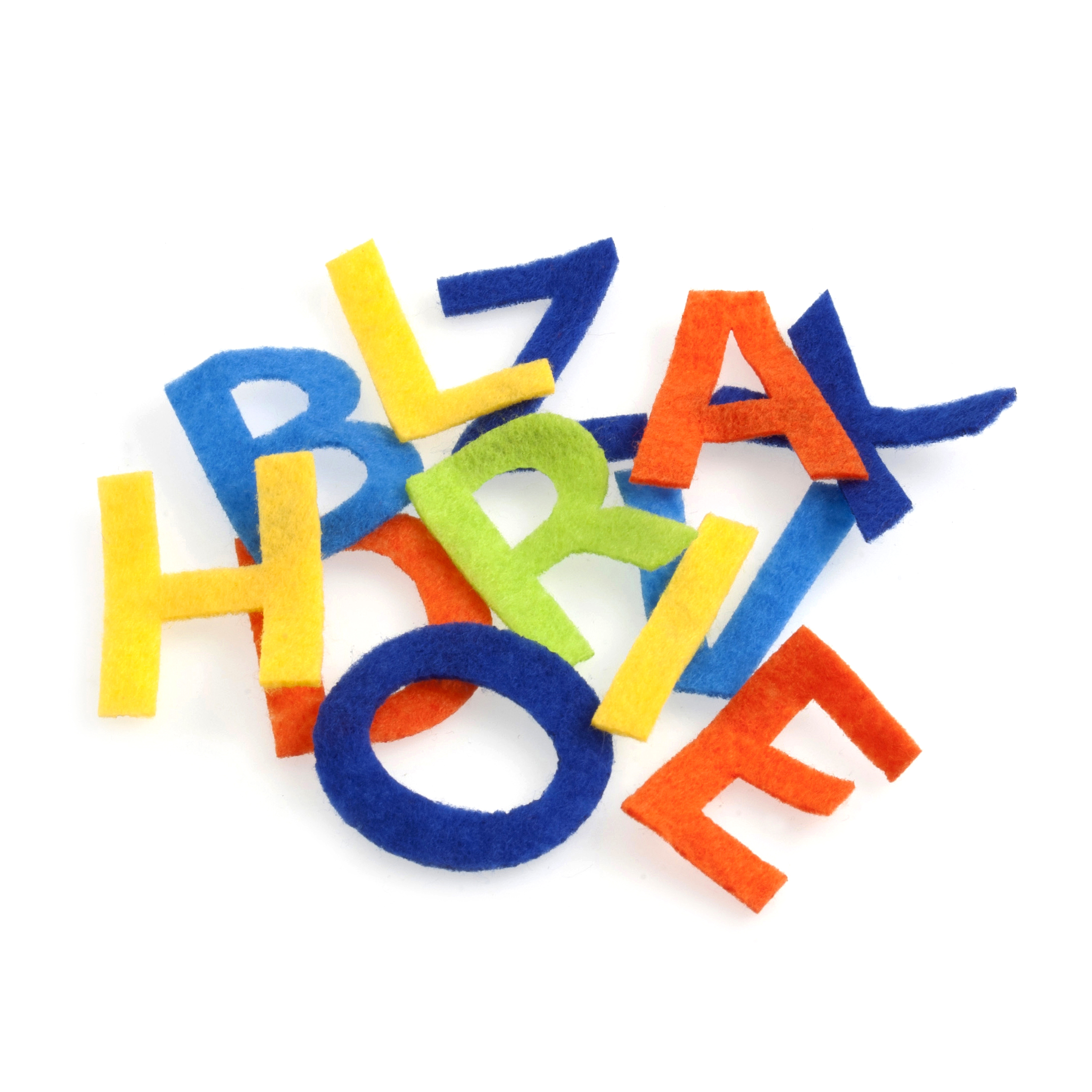 Motif Strip: Felt: Assorted Letters & Shapes - Trimits - Groves and Banks