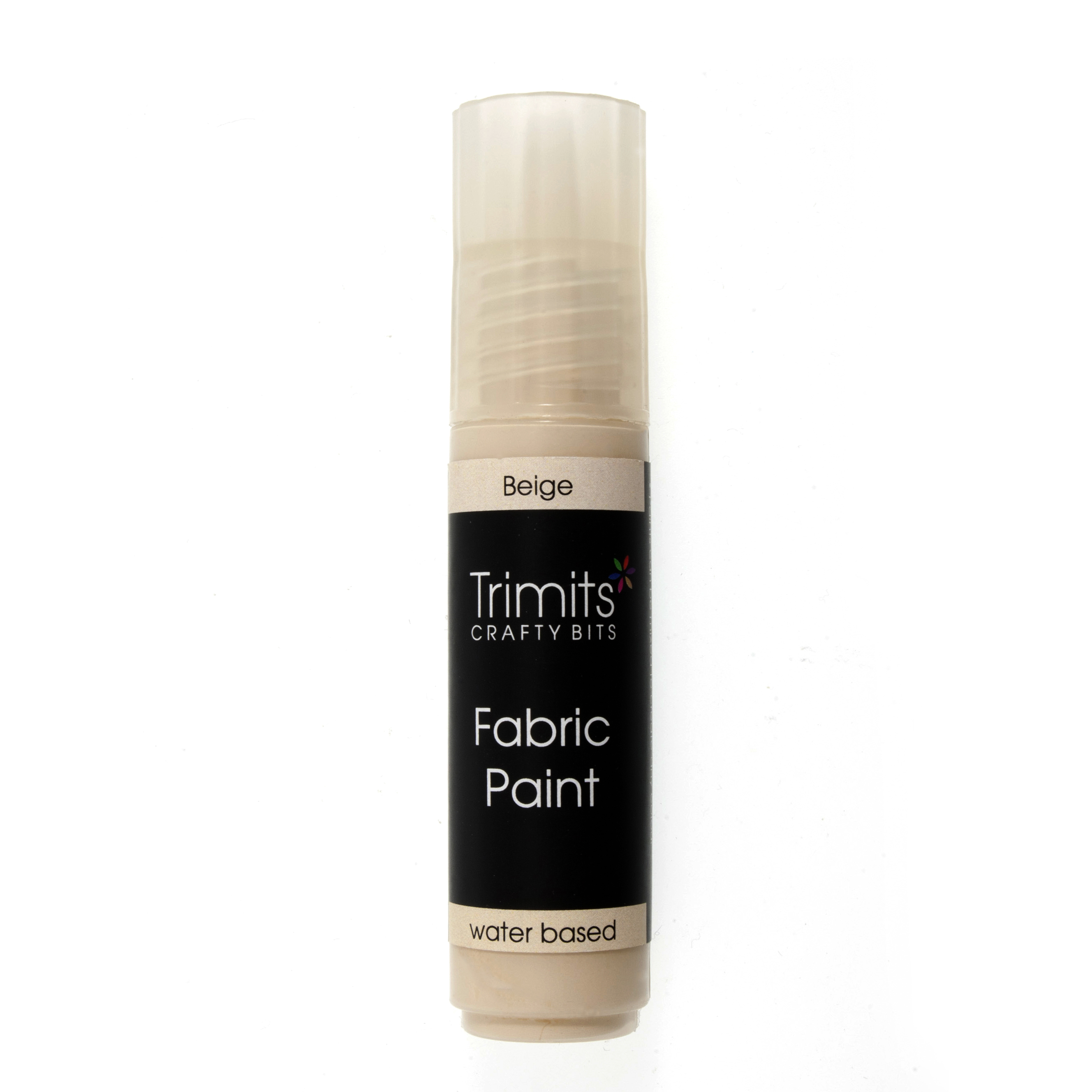 Fabric Paint: Pen: 20ml: Beige - Trimits - Groves and Banks