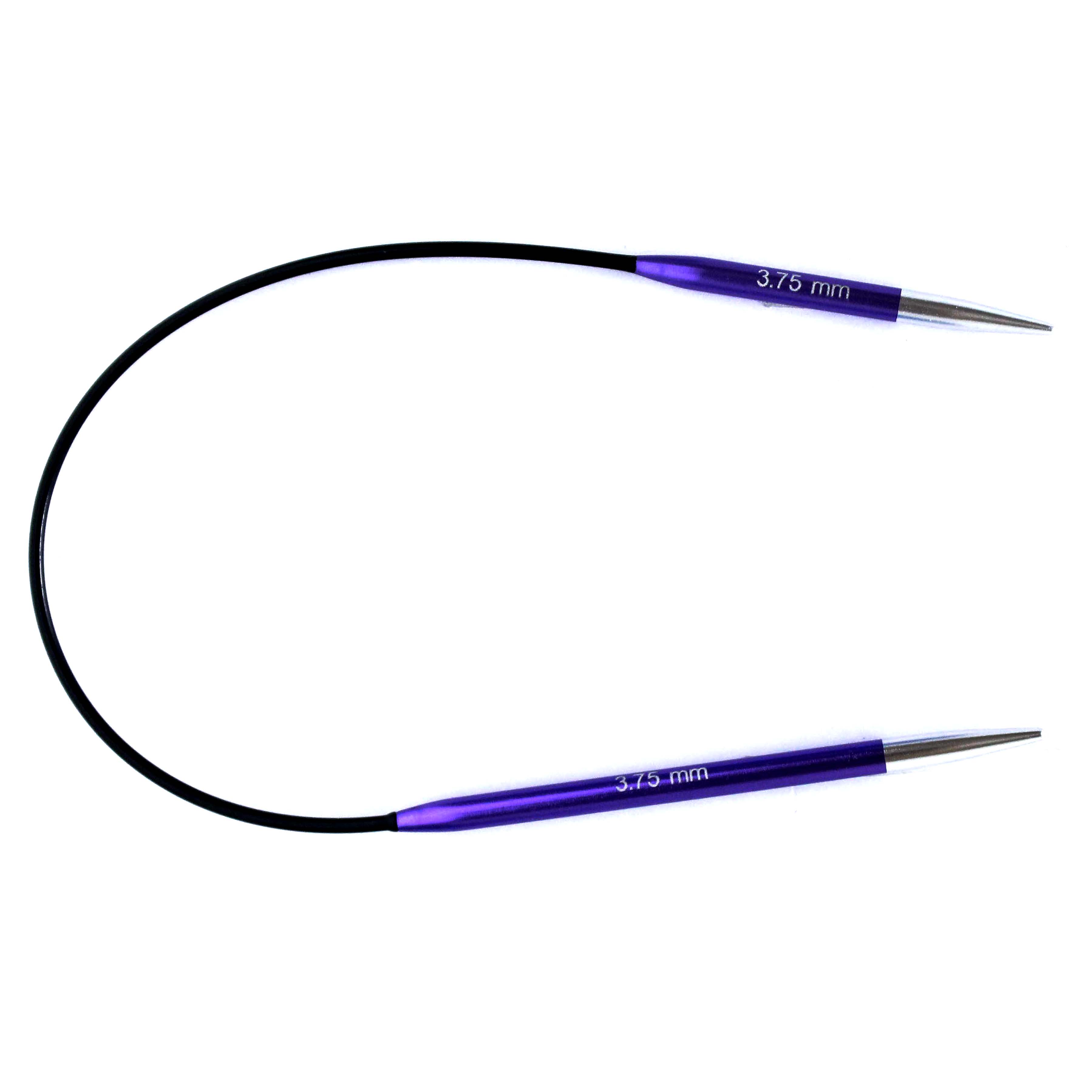 Knitting Pins: Circular: Fixed: Zing: 25cm x 3.75mm - KnitPro - Groves ...