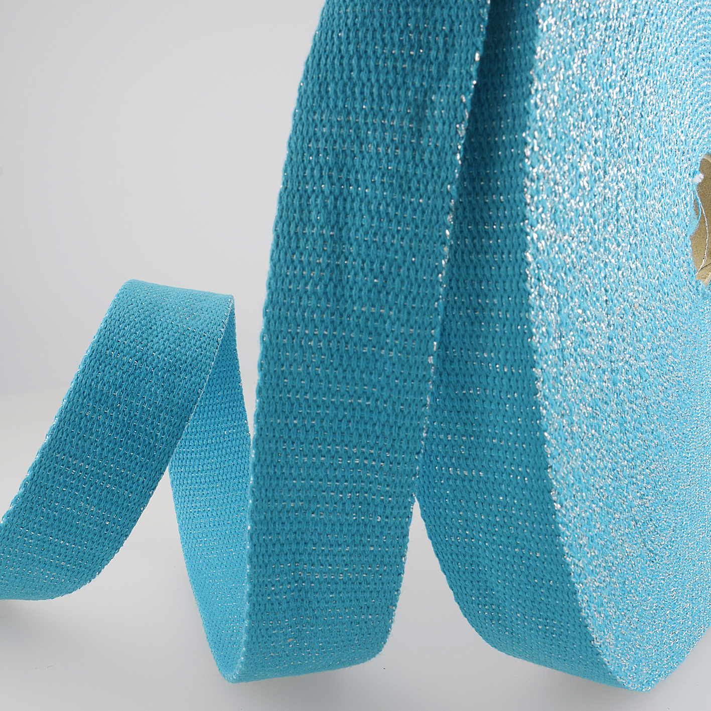 Trim: Webbing: Metallic: 20m x 30mm: Turquoise - Stephanoise - Groves ...