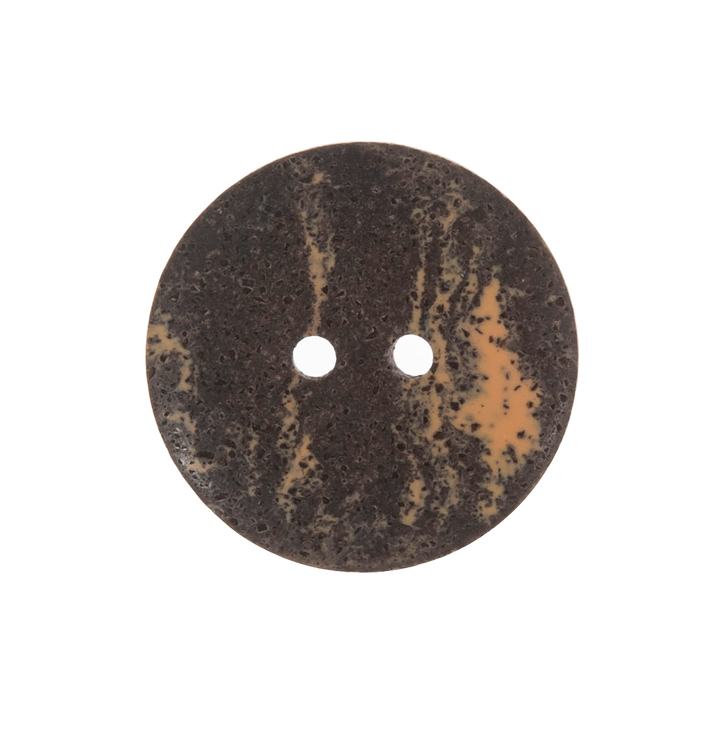Button: Eco-Conscious: Recycled Coffee Grounds: 2 Hole: 18mm: Black ...