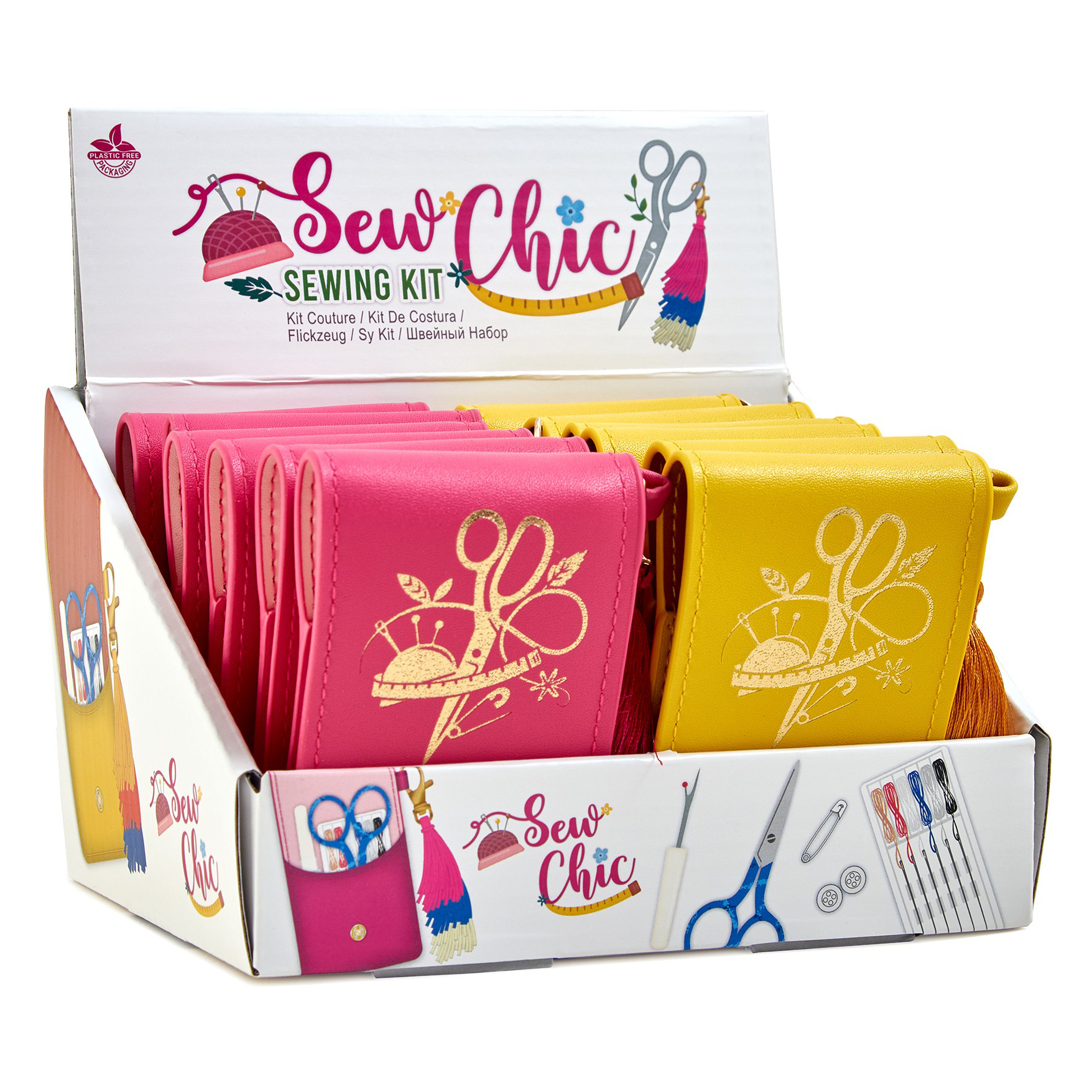 Counter Display Unit: Sewing Kit: Sew Chic: 12 Pieces - Sew Tasty ...