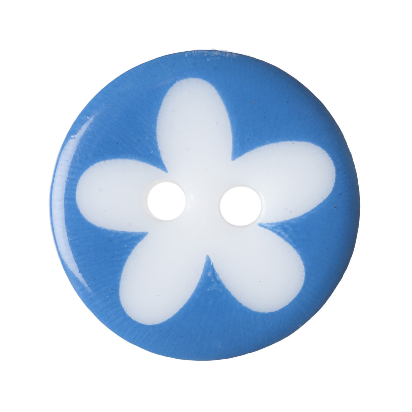 Buttons: Flower: 13mm: Navy - Trimits Loose Buttons - Groves and Banks