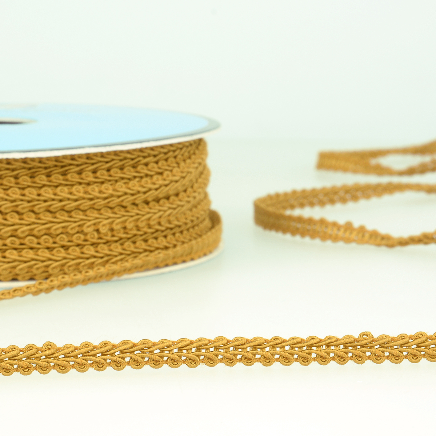 Trim: Gimp Braid: Small: 25m x 6mm: Mustard - Stephanoise - Groves and ...