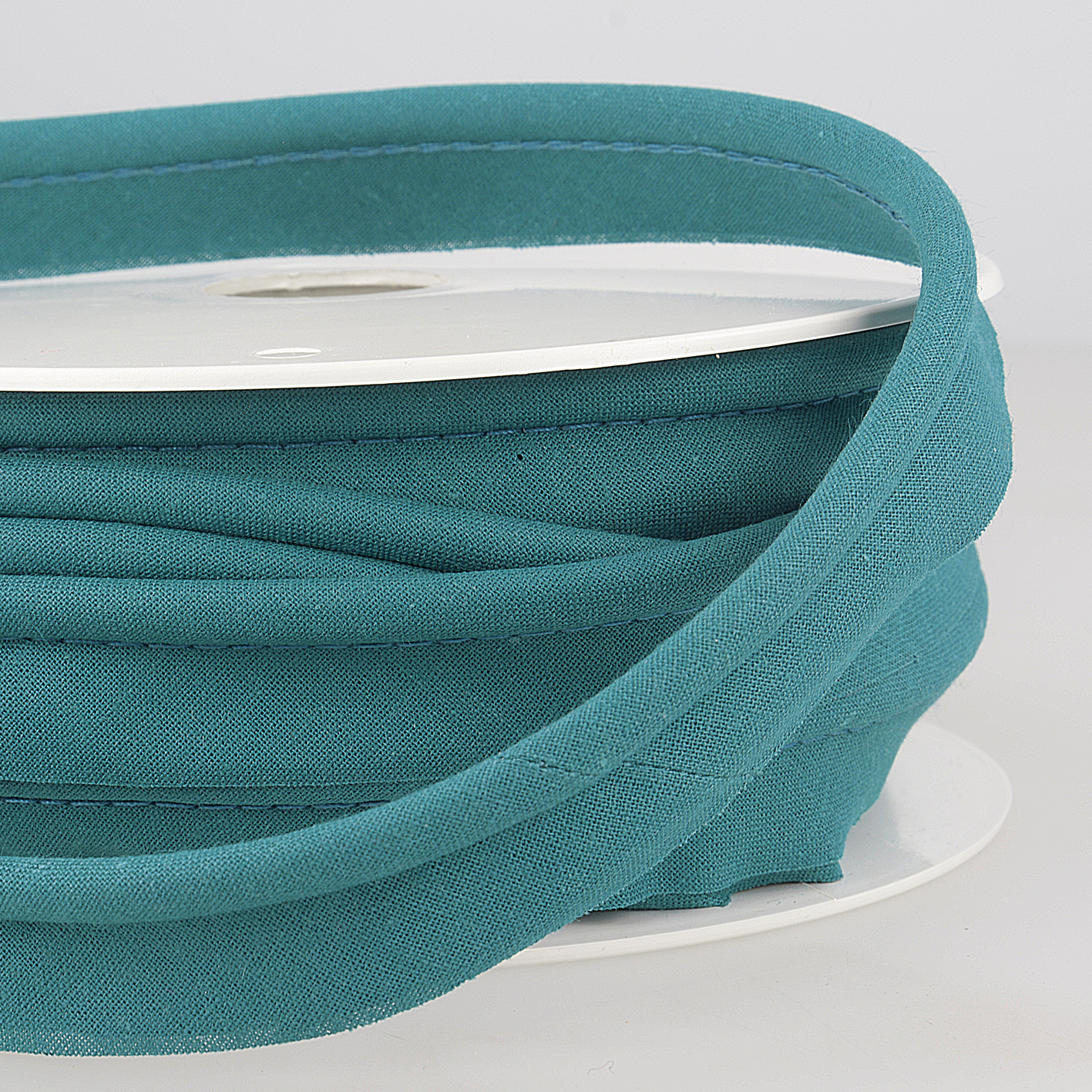 Trim: Piping: Flanged: 15m x 5mm: Teal - Stephanoise - Groves and Banks