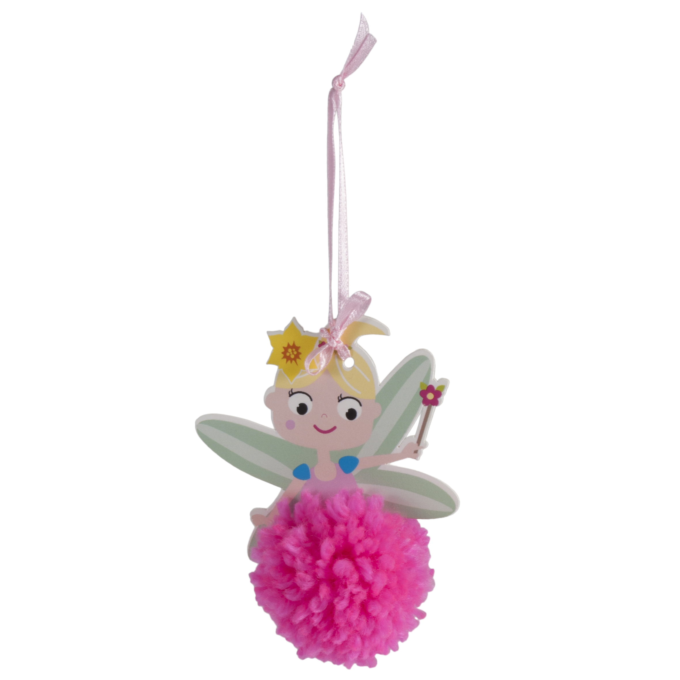 Pom Pom Decoration Kit: Fairy: Pack of 4 - Trimits - Groves and Banks