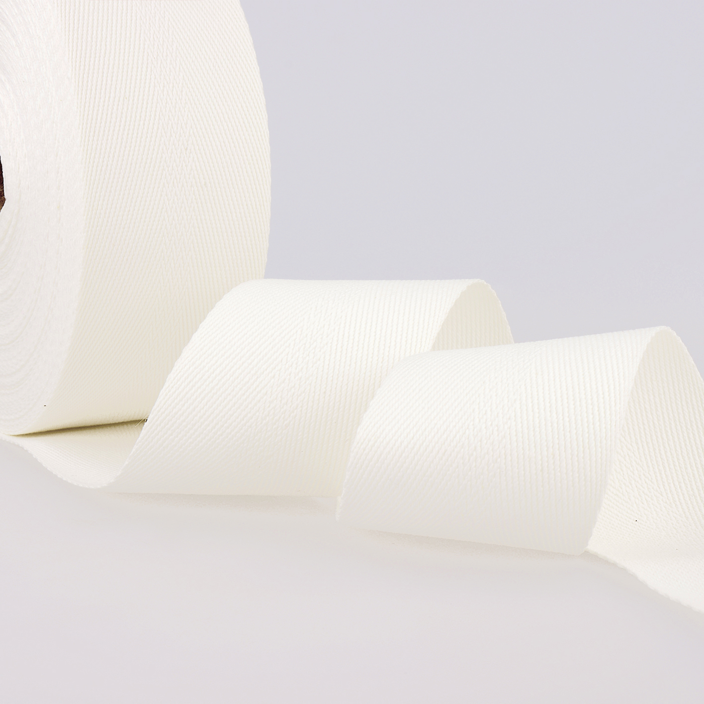 Trim: Webbing: 20m x 50mm: White - Stephanoise - Groves and Banks
