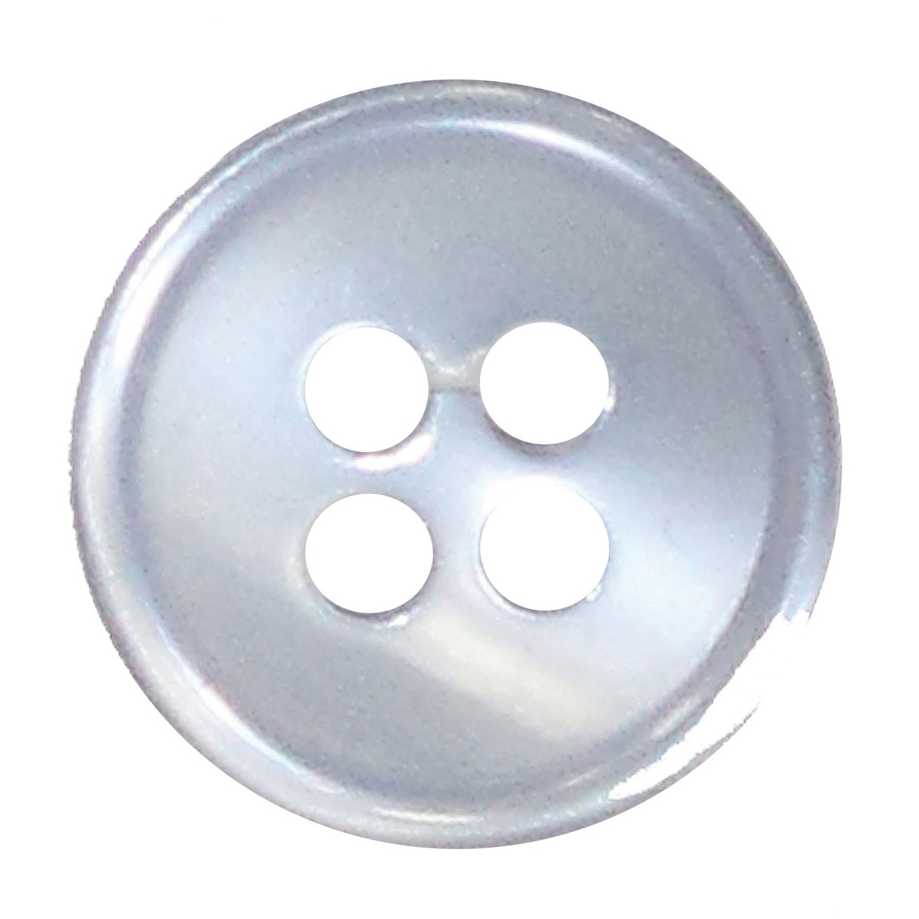 Buttons: 4-Hole: 13mm: Light Blue - Trimits Loose Buttons - Groves and ...