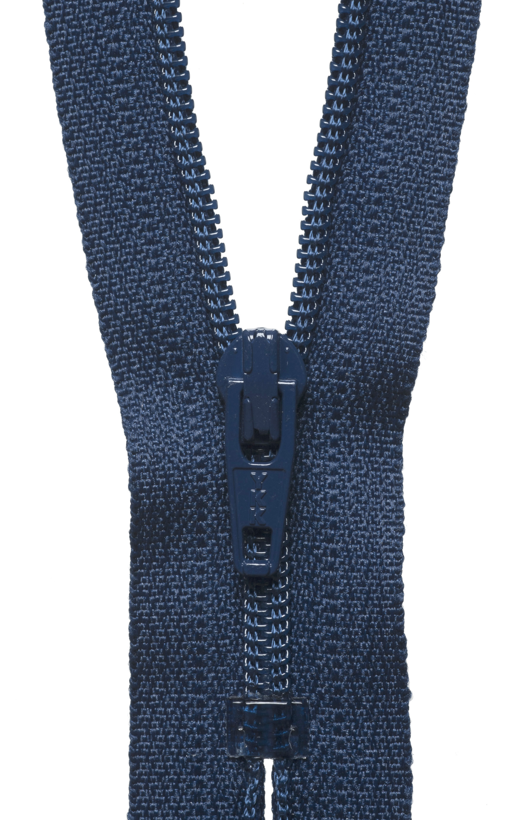 Nylon Dress and Skirt Zip: 10cm: Navy - YKK - Groves and Banks