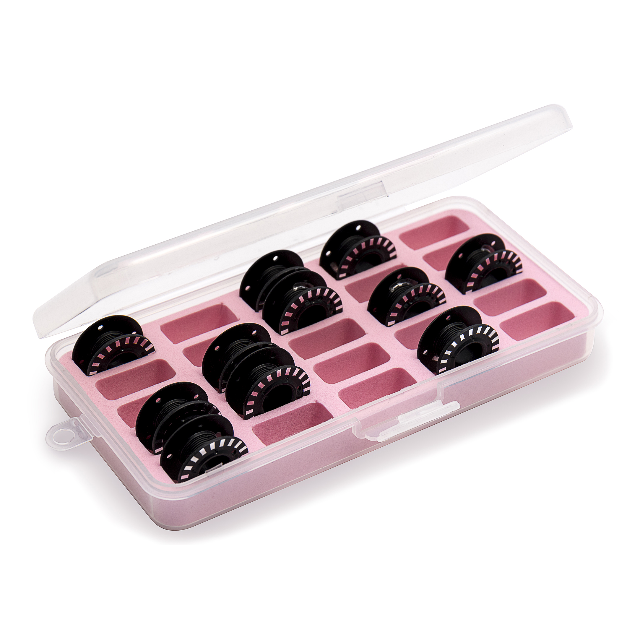 Bobbin Box: Plastic: Holds 25 Spools - Hemline - Groves and Banks