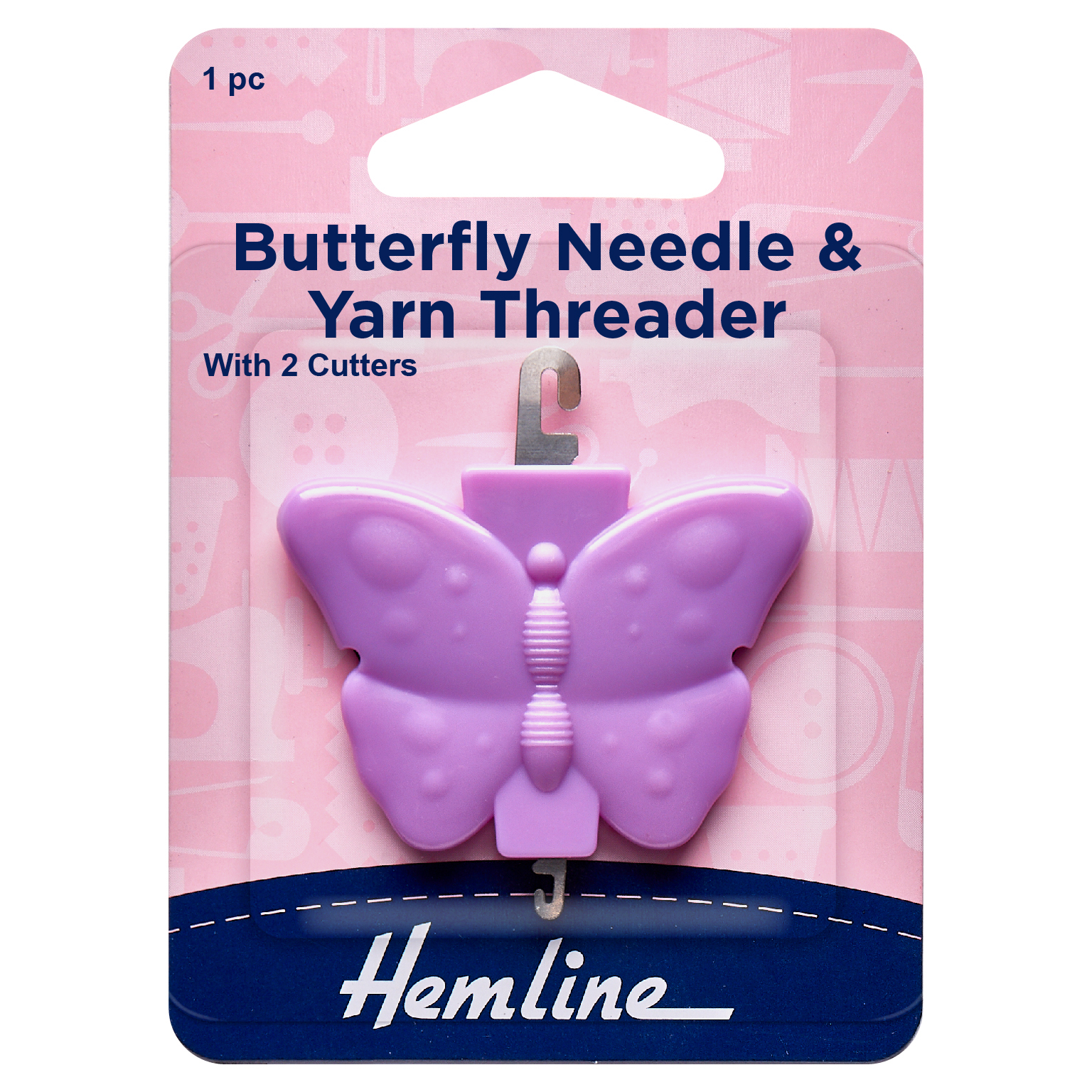 Needle Threader: Butterfly - Hemline - Groves and Banks