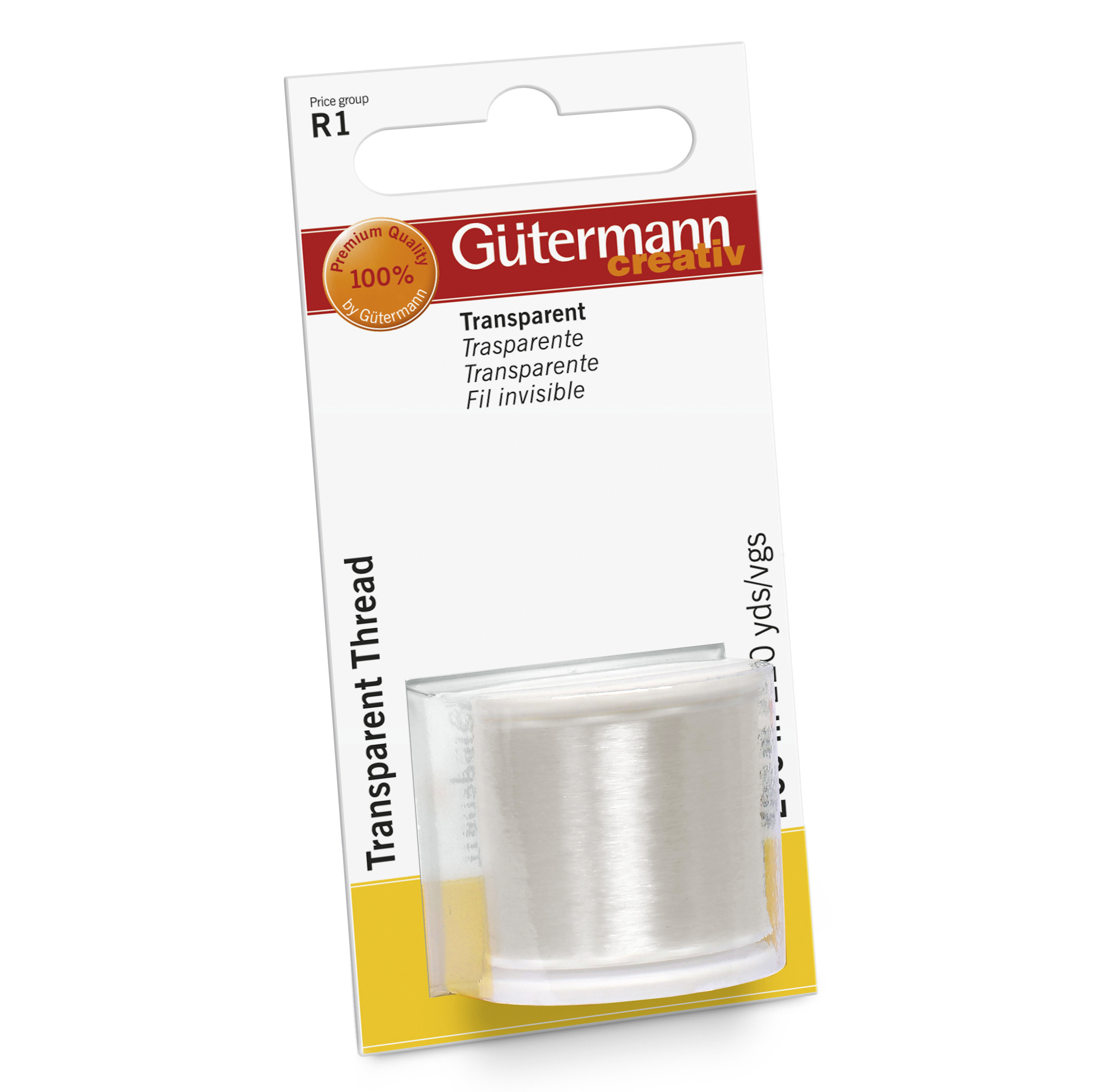 Transparent Thread: 200m - Gutermann - Groves and Banks