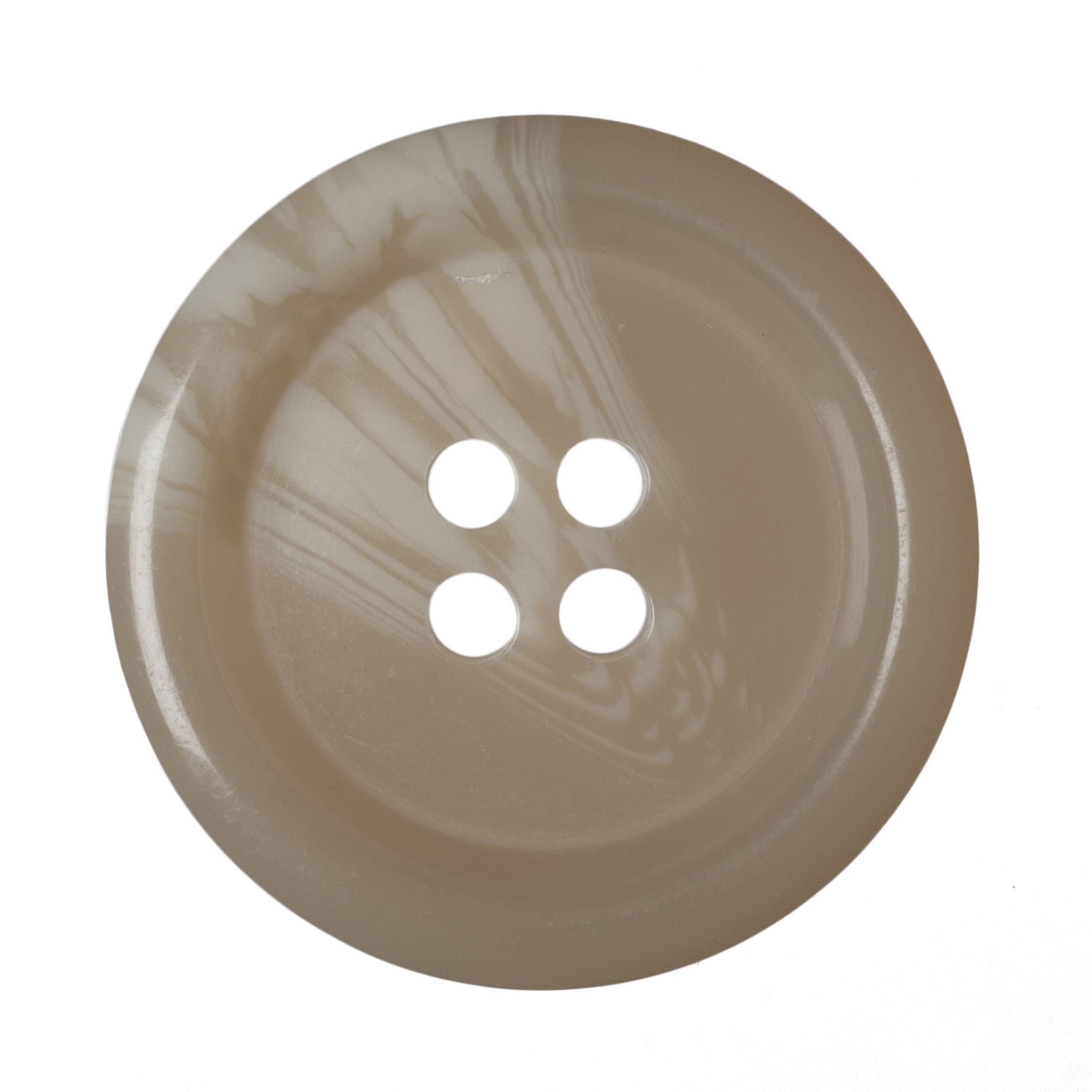 Buttons: Mens Jacket: Variegated: 25mm: Ecru - Trimits Loose Buttons ...