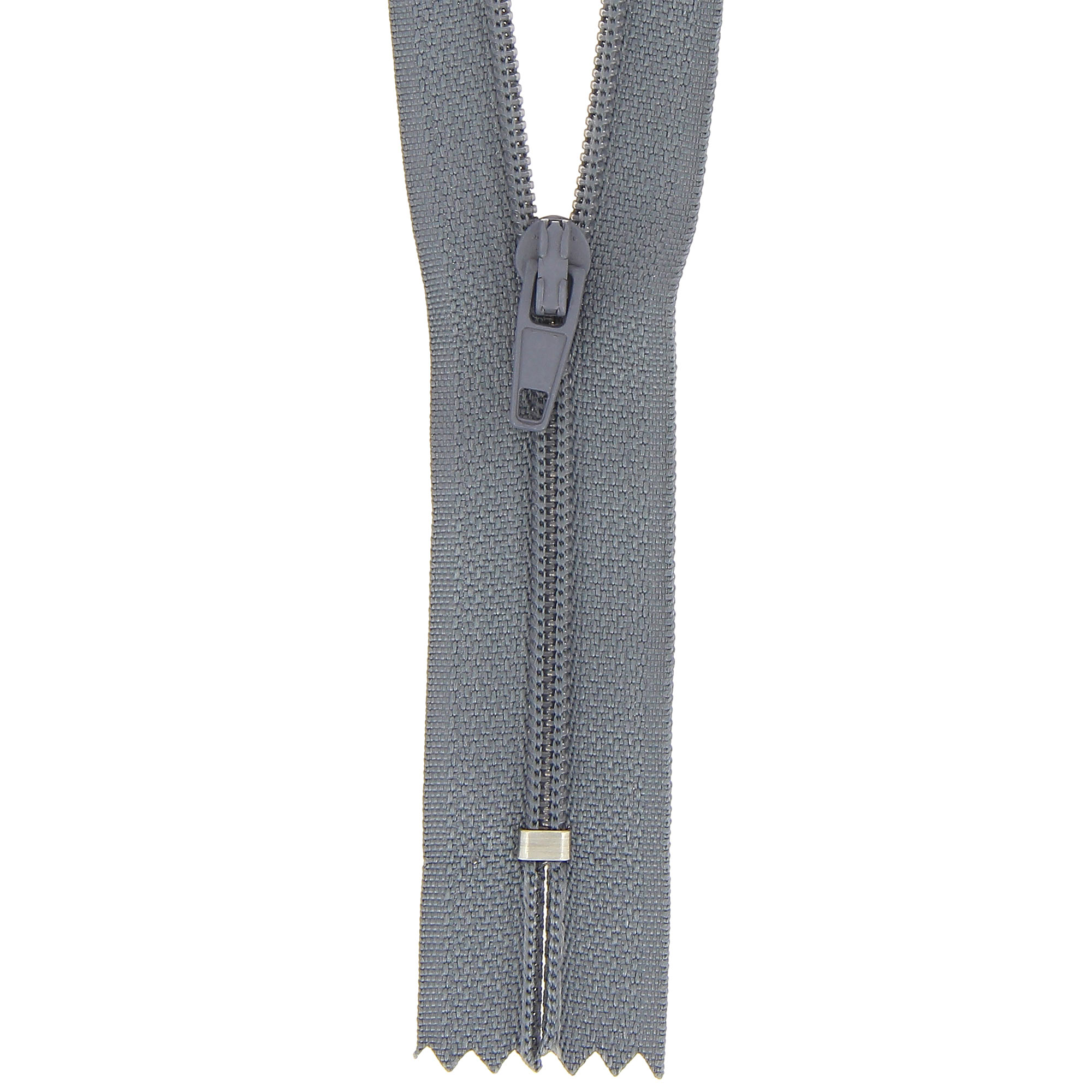 Nylon Dress & Skirt Zip: 35cm: Dark Grey - Milward Zips - Groves and Banks