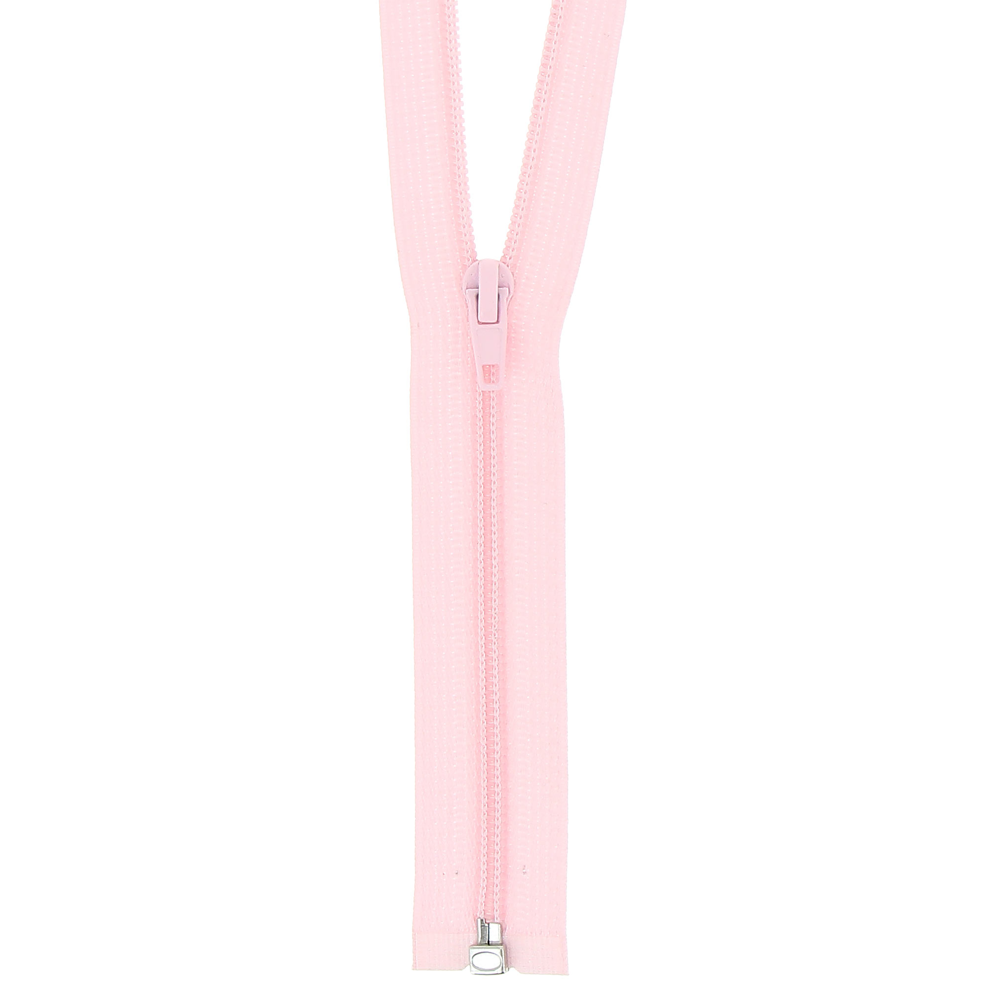 Light-Weight Open End Zip: 35cm: Light Pink - Milward Zips - Groves and ...