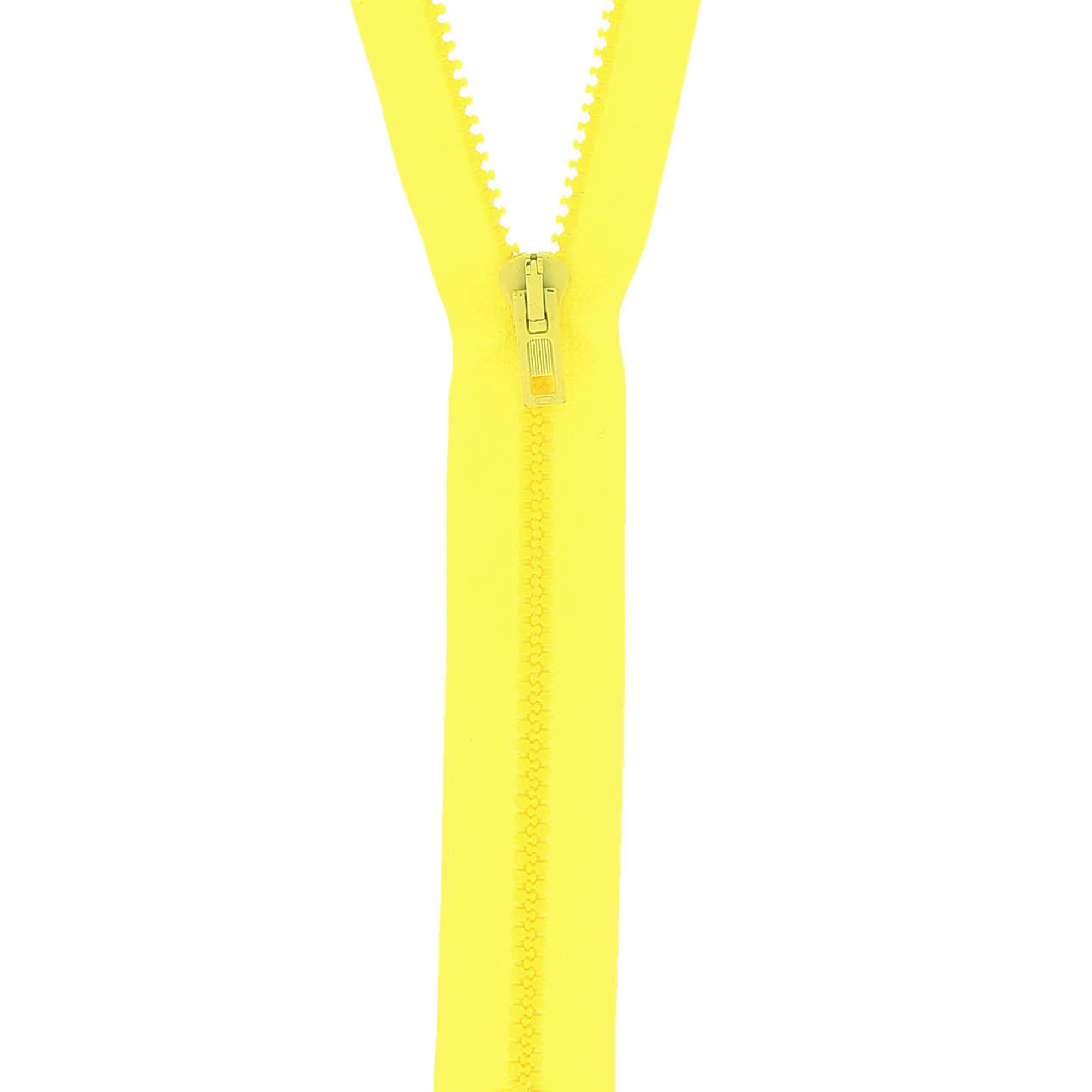 Chunky Open End Zip: 30cm: Sunshine - Milward Zips - Groves and Banks